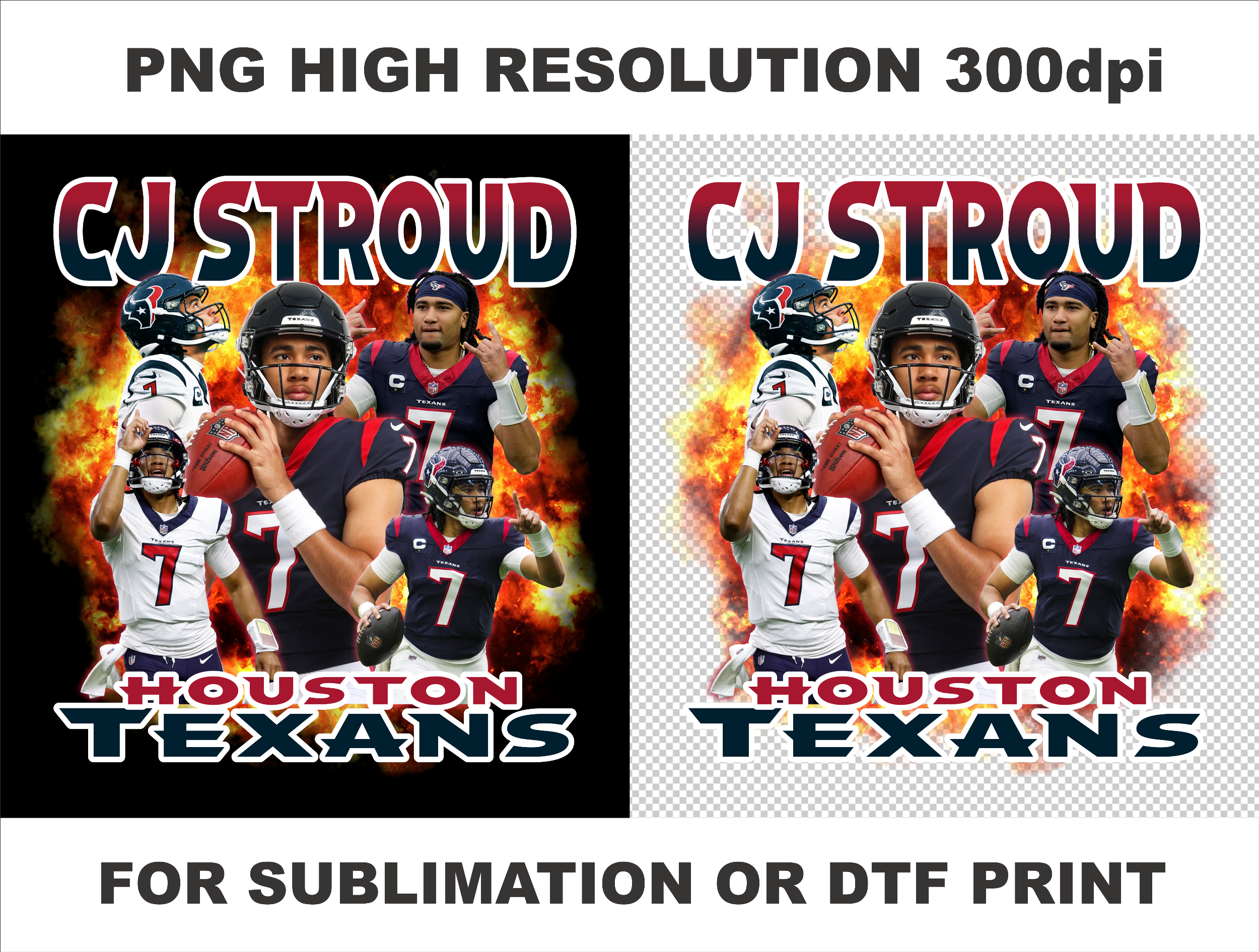 CJ STROUD PNG HOUSTON TEXANS PNG, STROUD PROUD, NFL