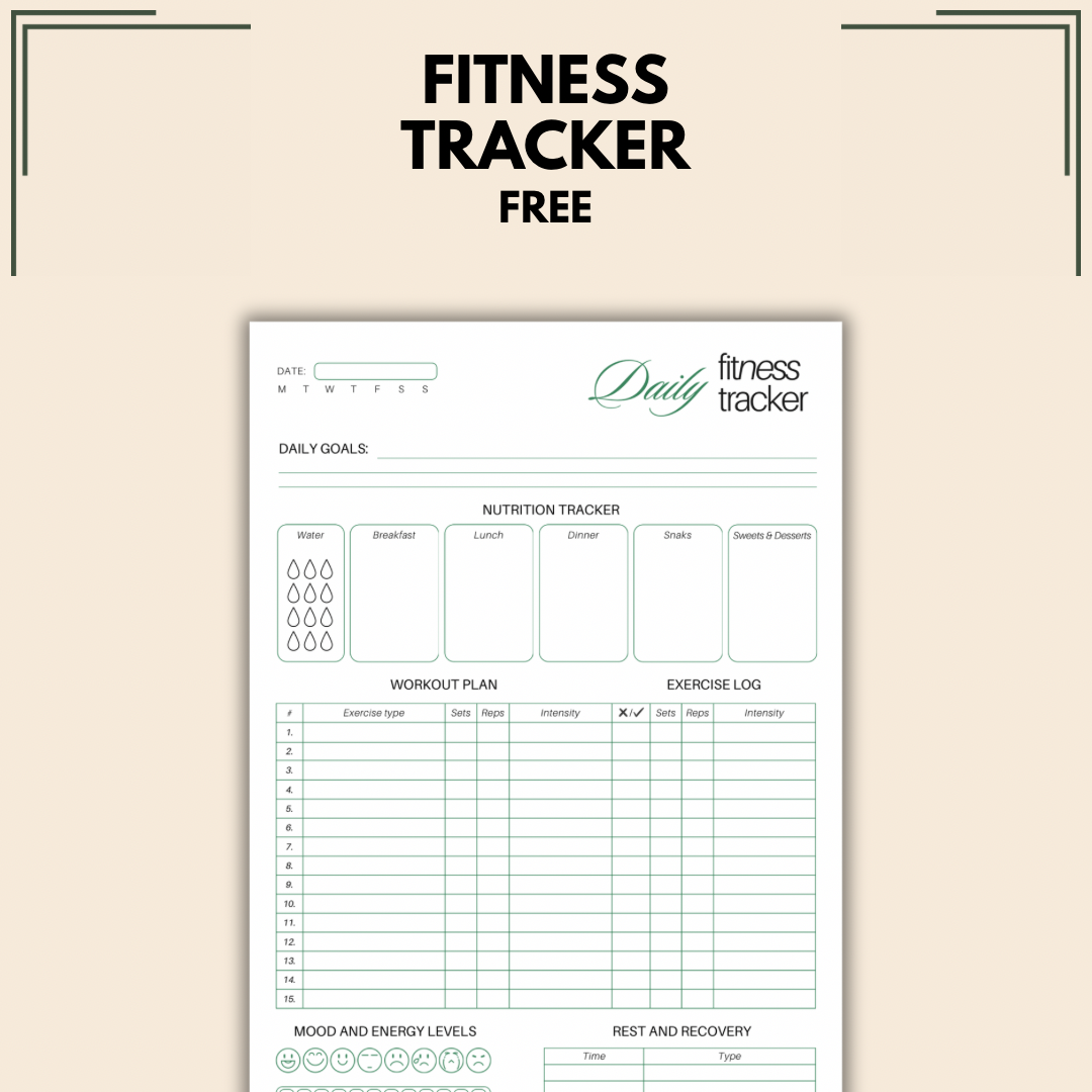 Fitness Tracker - Free - Payhip