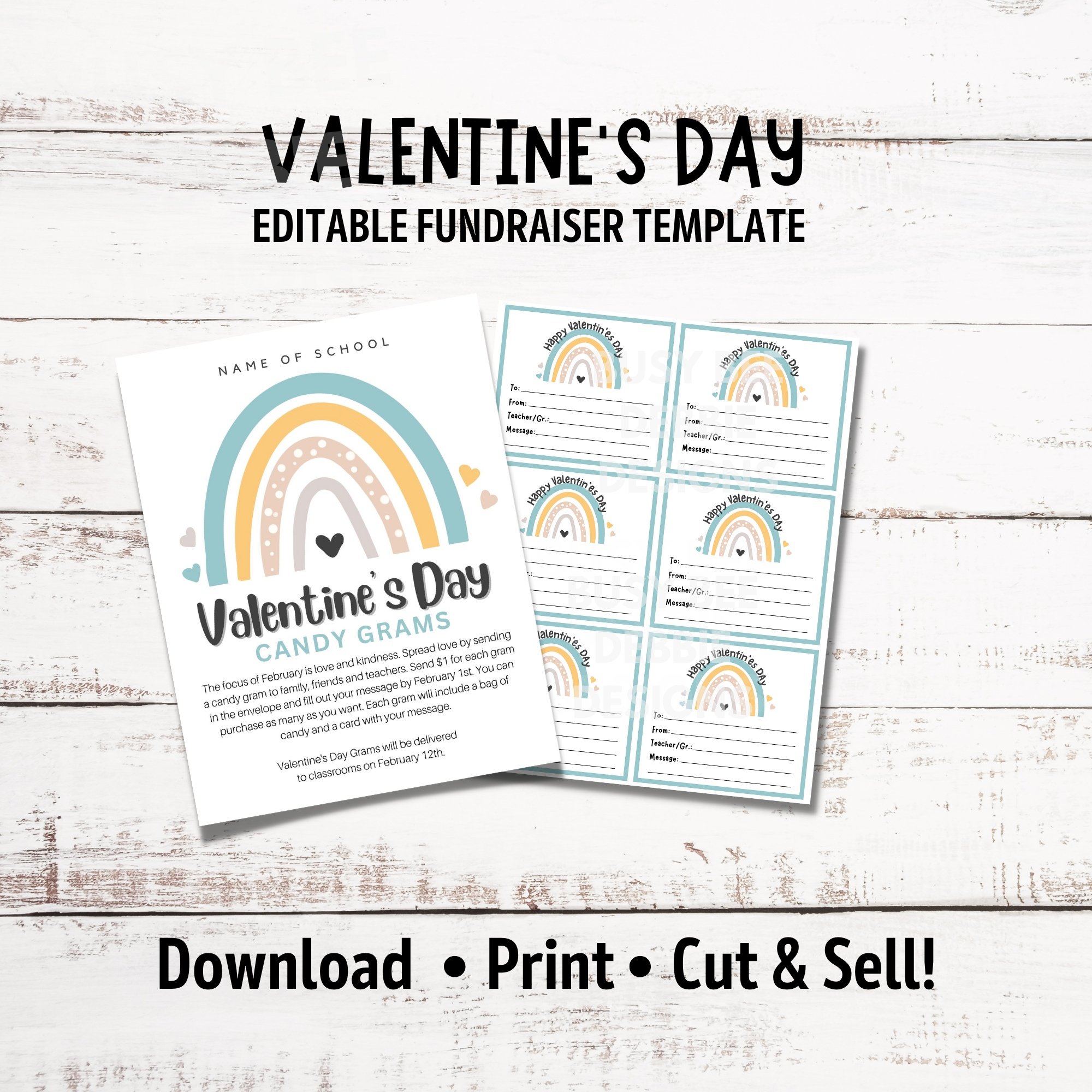 Bible Verse Valentine's Day Candy Gram Flyer | Bible Verses About God's ...