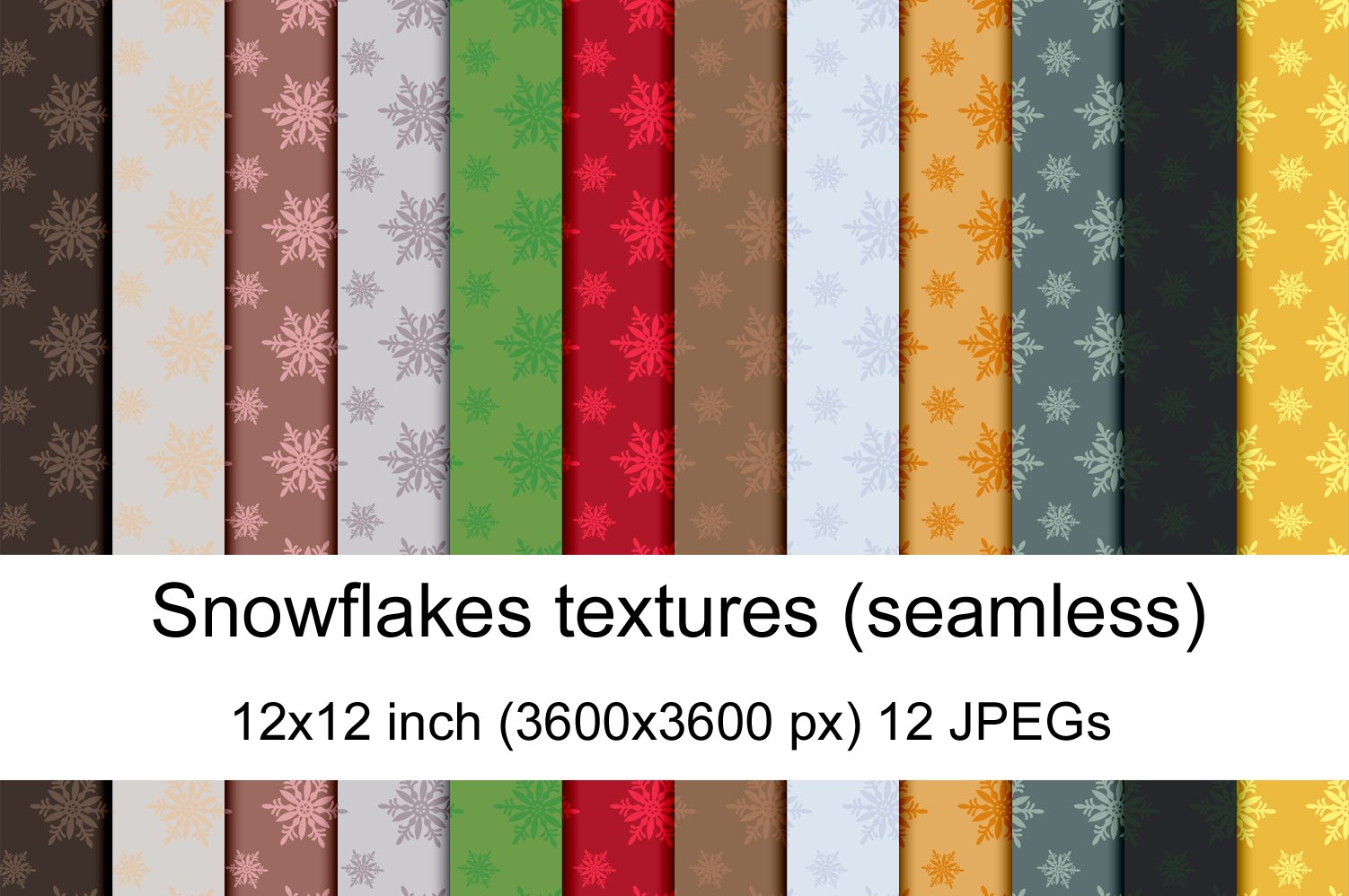 Snowflakes papers - Payhip