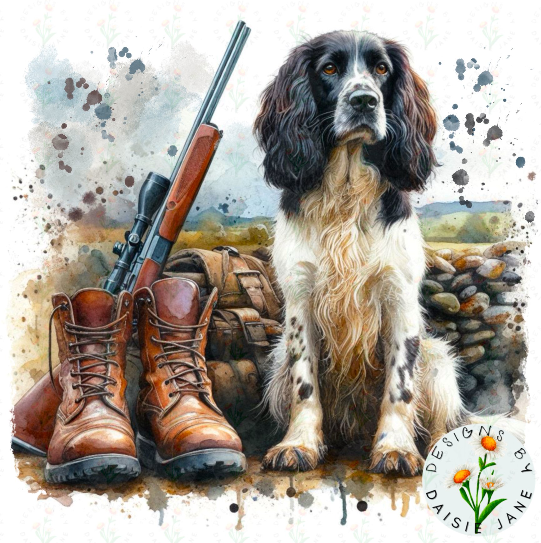 Ready For Work, Springer Spaniel. - Payhip