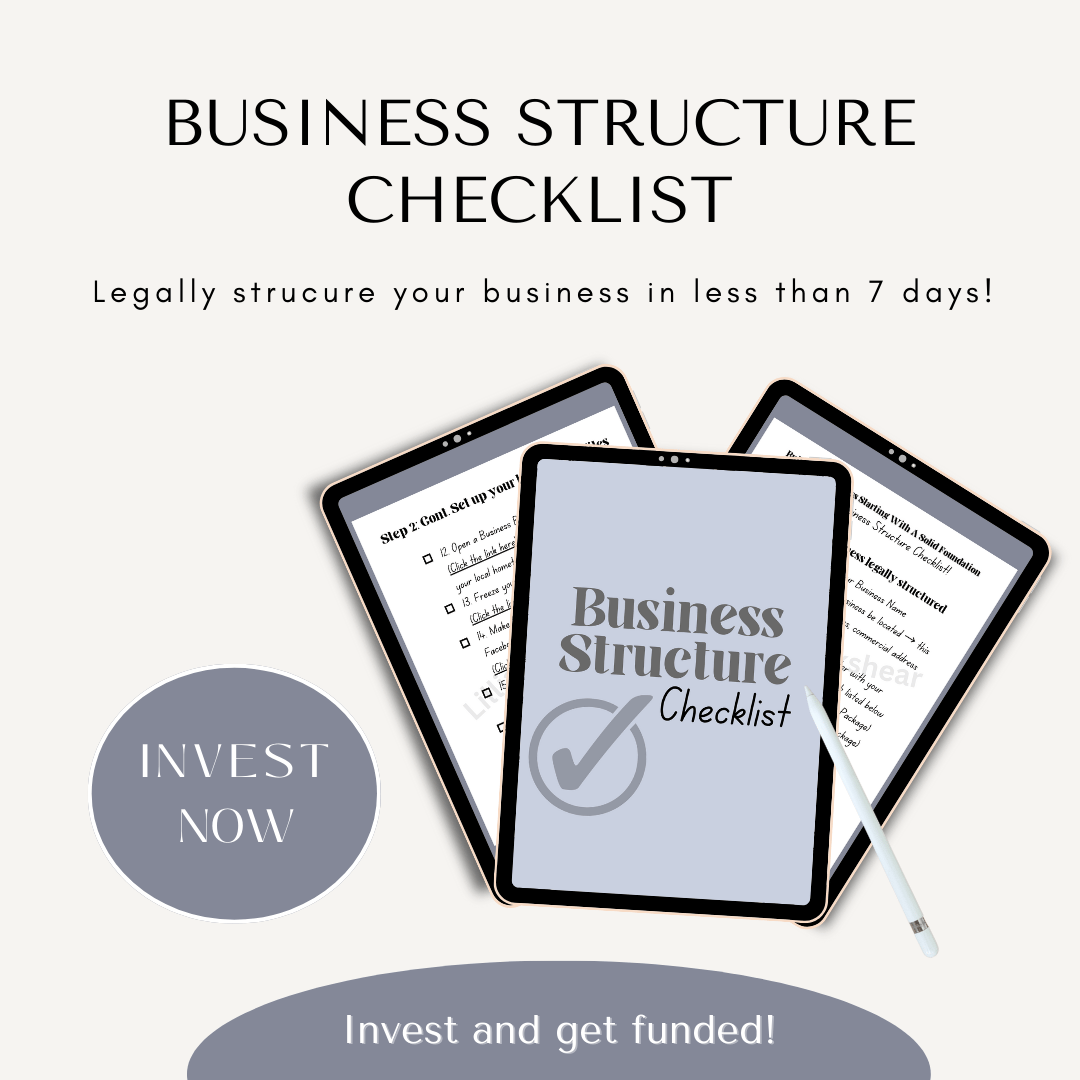 Business Structure Checklist - Payhip