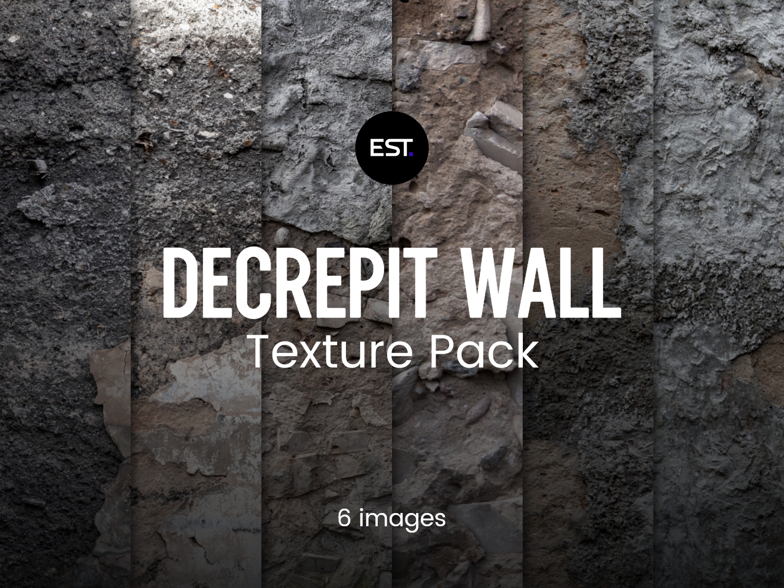 Decrepit Wall Texture Pack (6 images) - Payhip