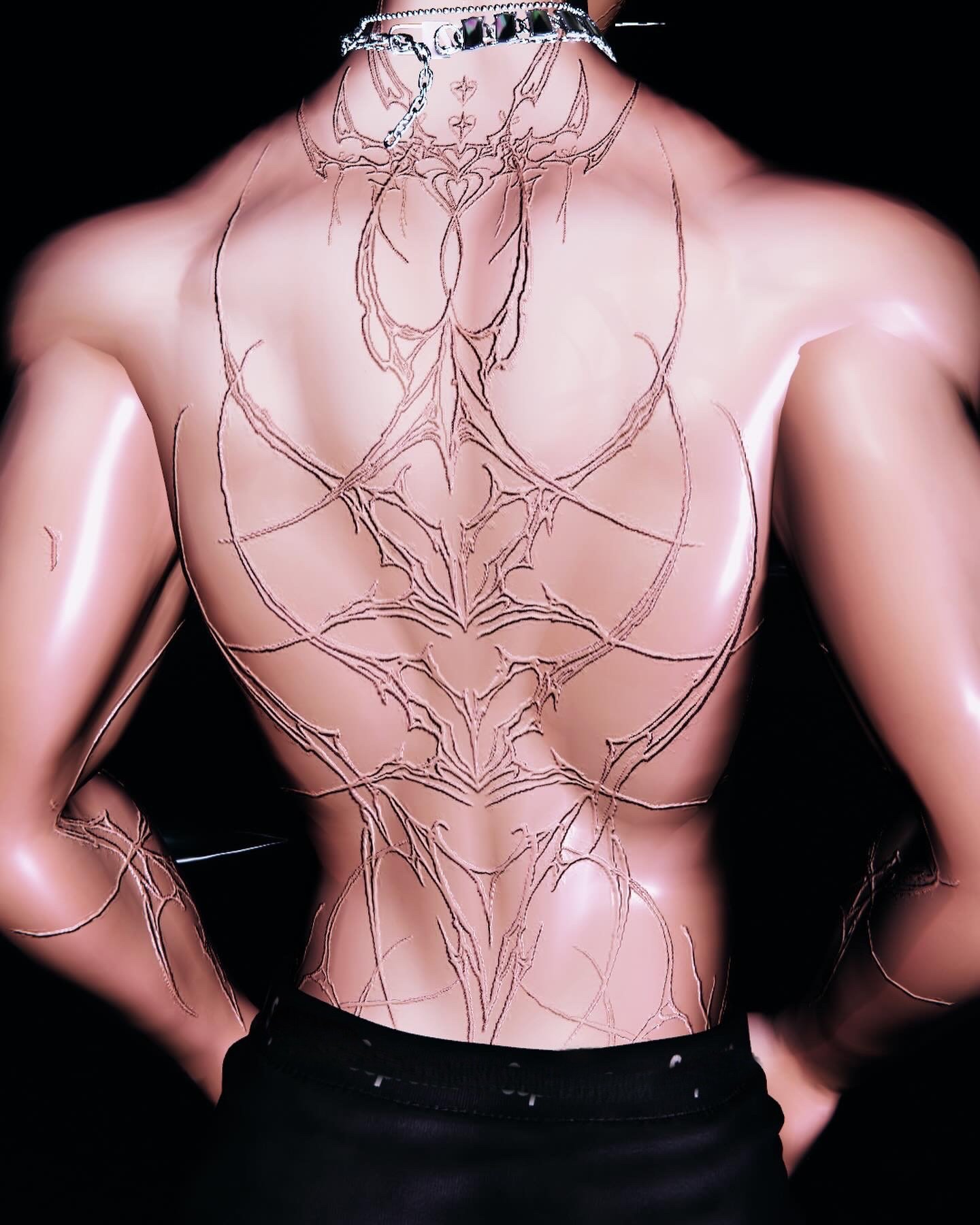 4K BURN MALE BODY TEXTURE - AKI / ACE - Payhip