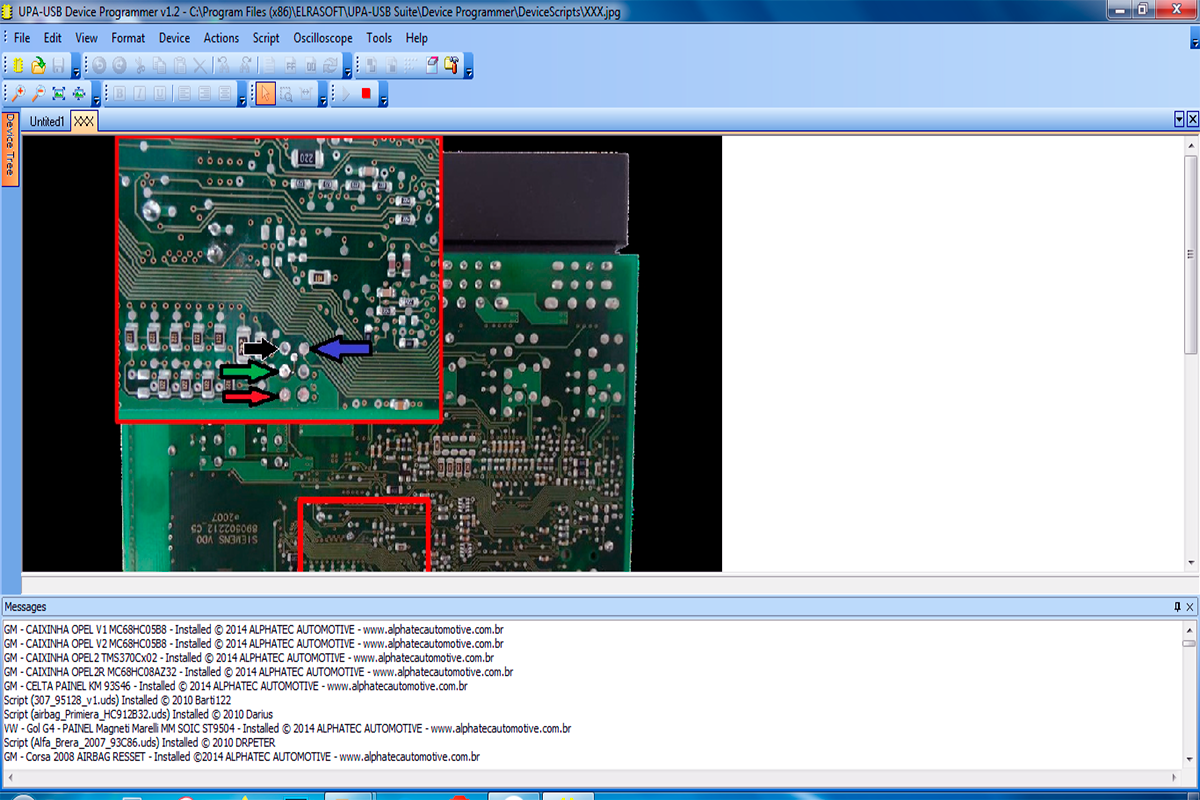 Full Scripts Pack for UPA v1.3 Chinese: Odometer, Immobilizer, Airbag ...