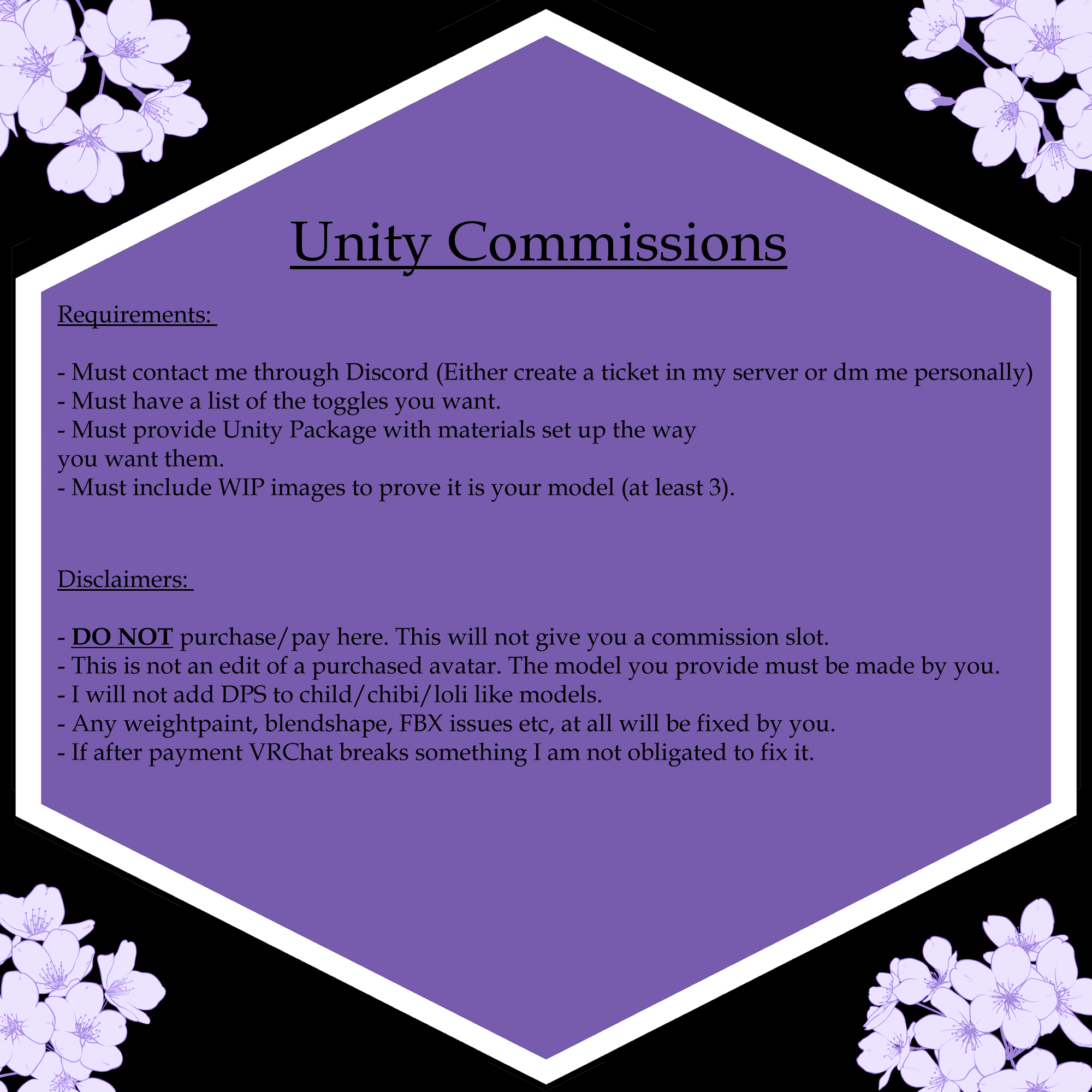 Reviewing Unity Commissions - Payhip