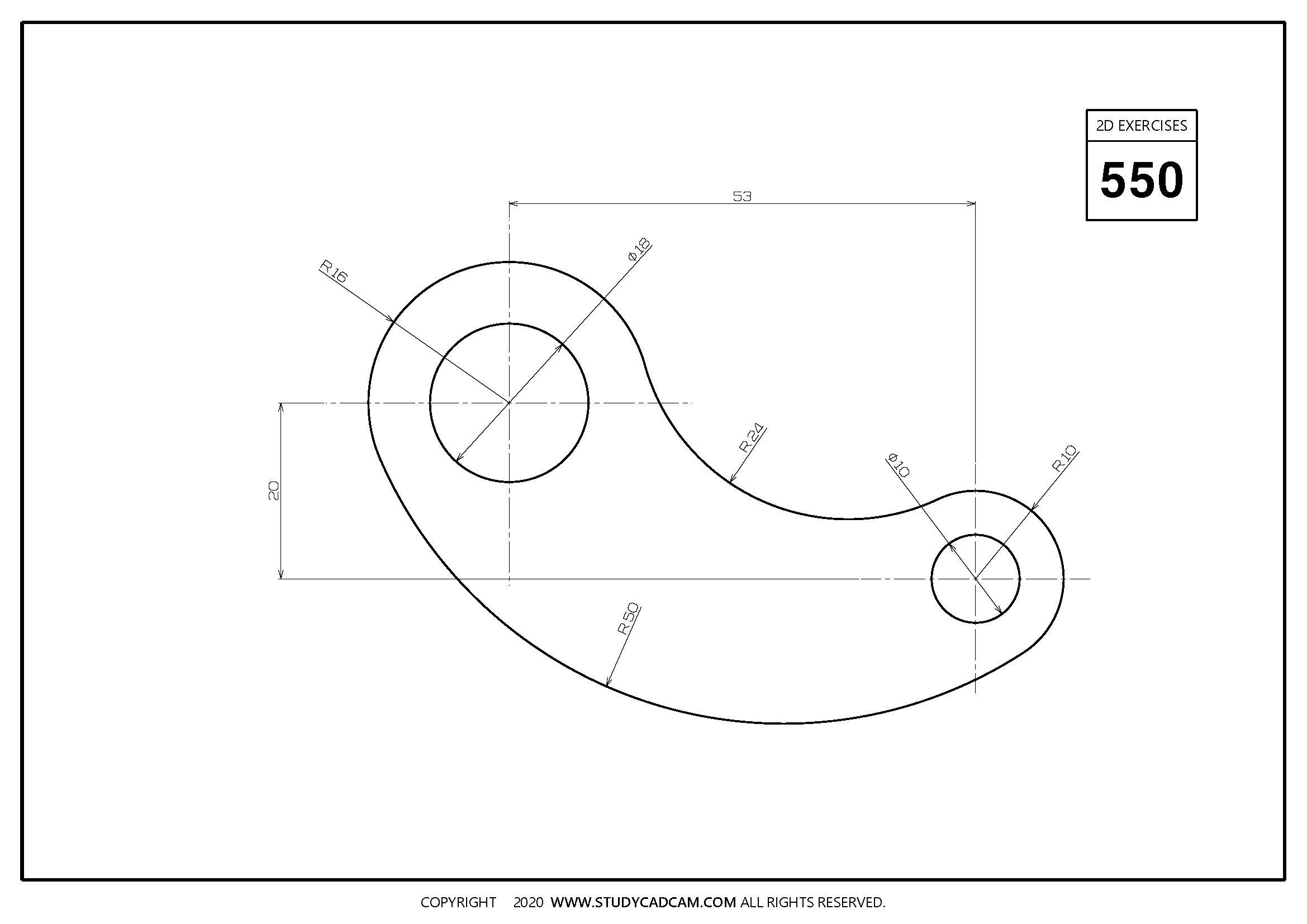 STUDYCADCAM 2D CAD EXERCISES 550 (PDF) - Payhip