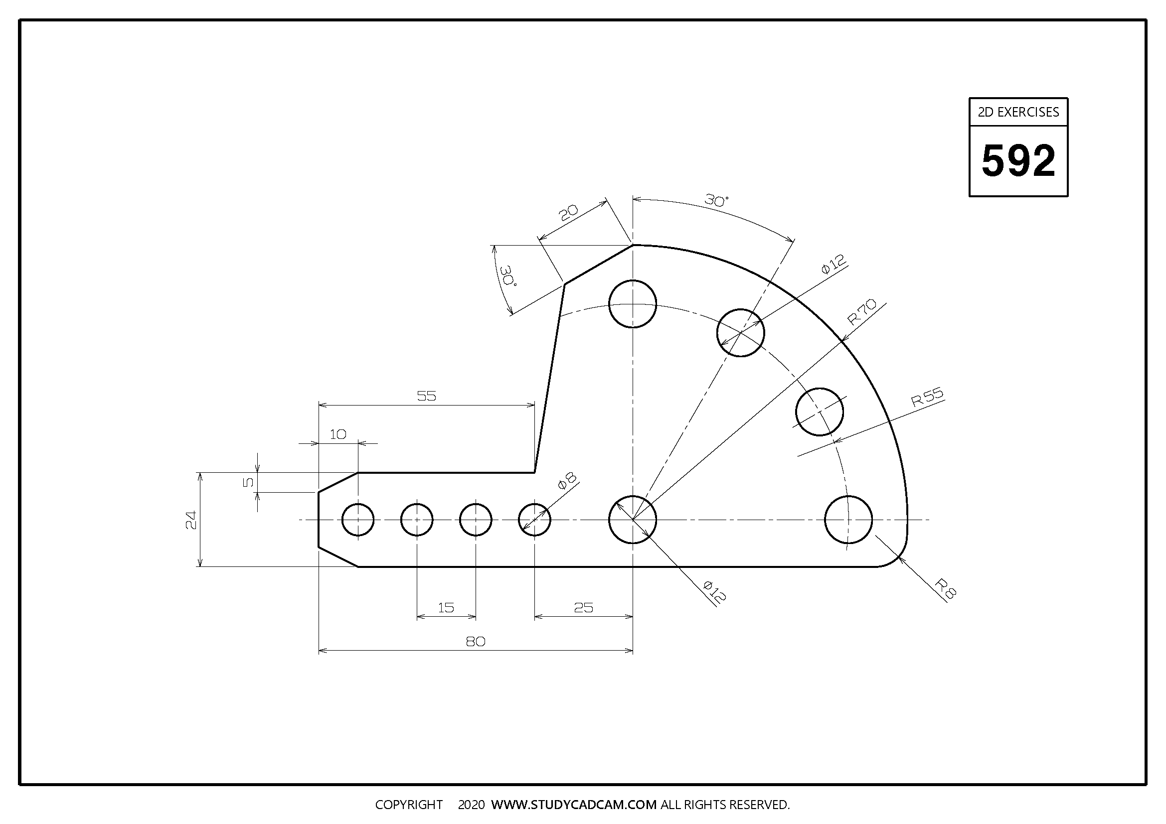STUDYCADCAM 2D CAD EXERCISES 592 (PDF) - Payhip