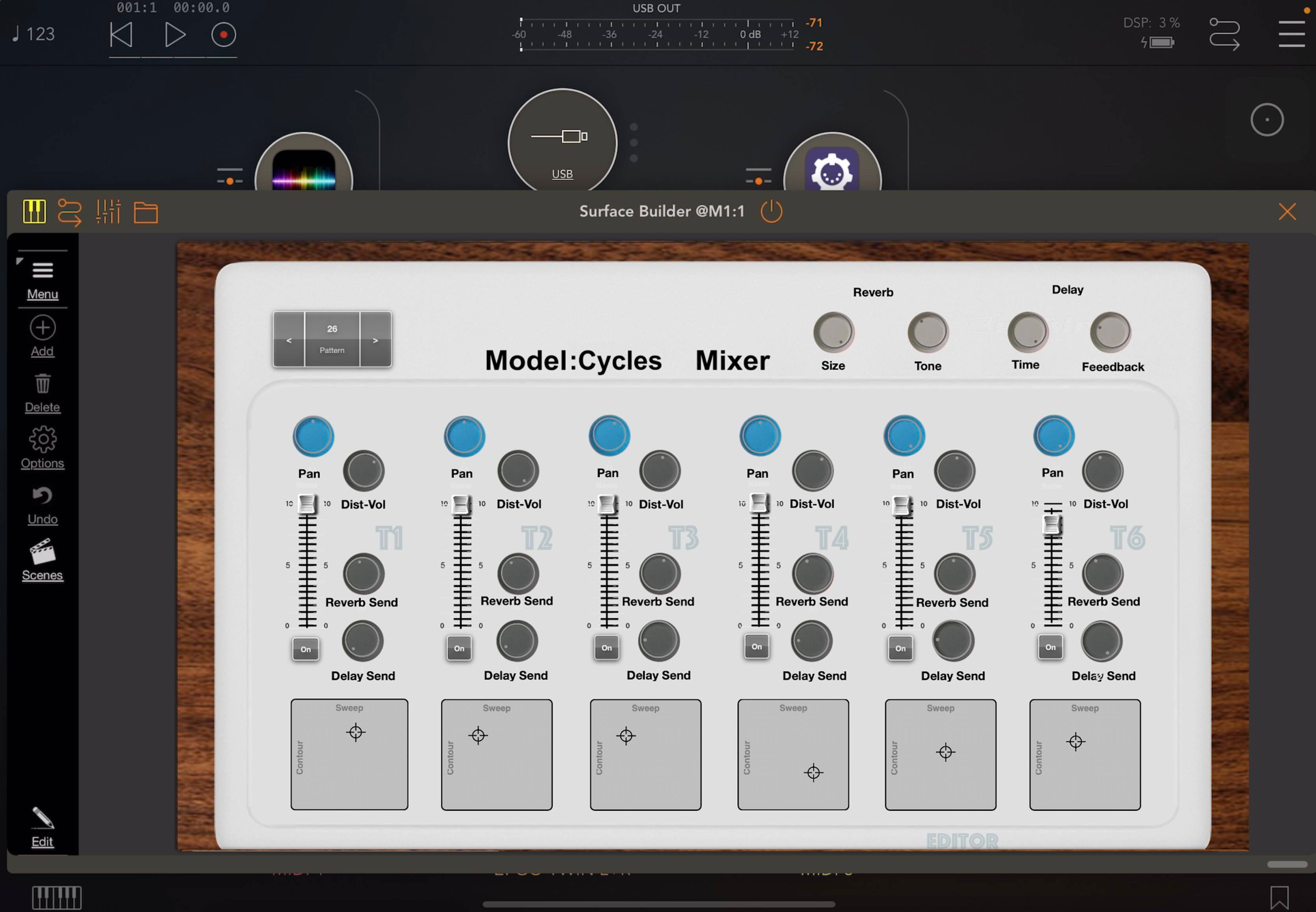 Elektron Model Cycles iOS Editor Surface for the Midi Controller App ...