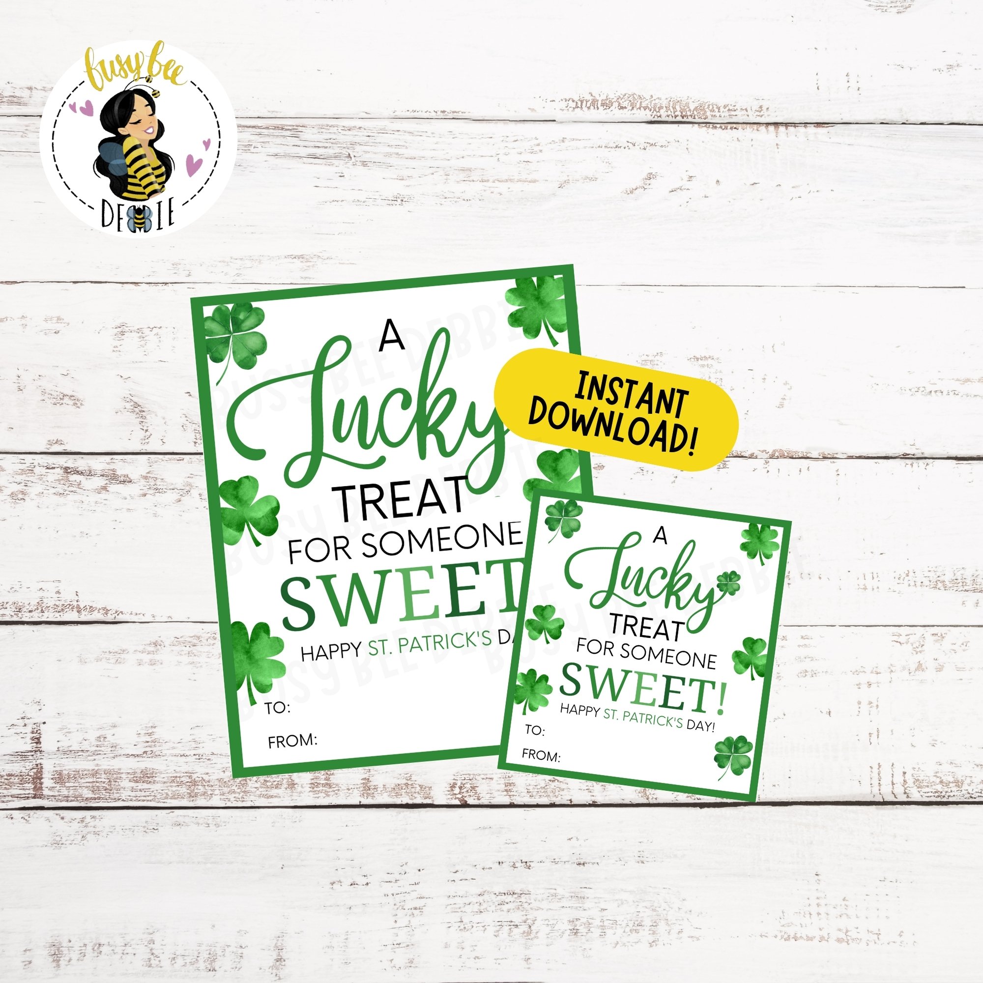 Printable St. Patrick's Day Gift Tag | Happy St. Patrick's Day Gift Tag ...