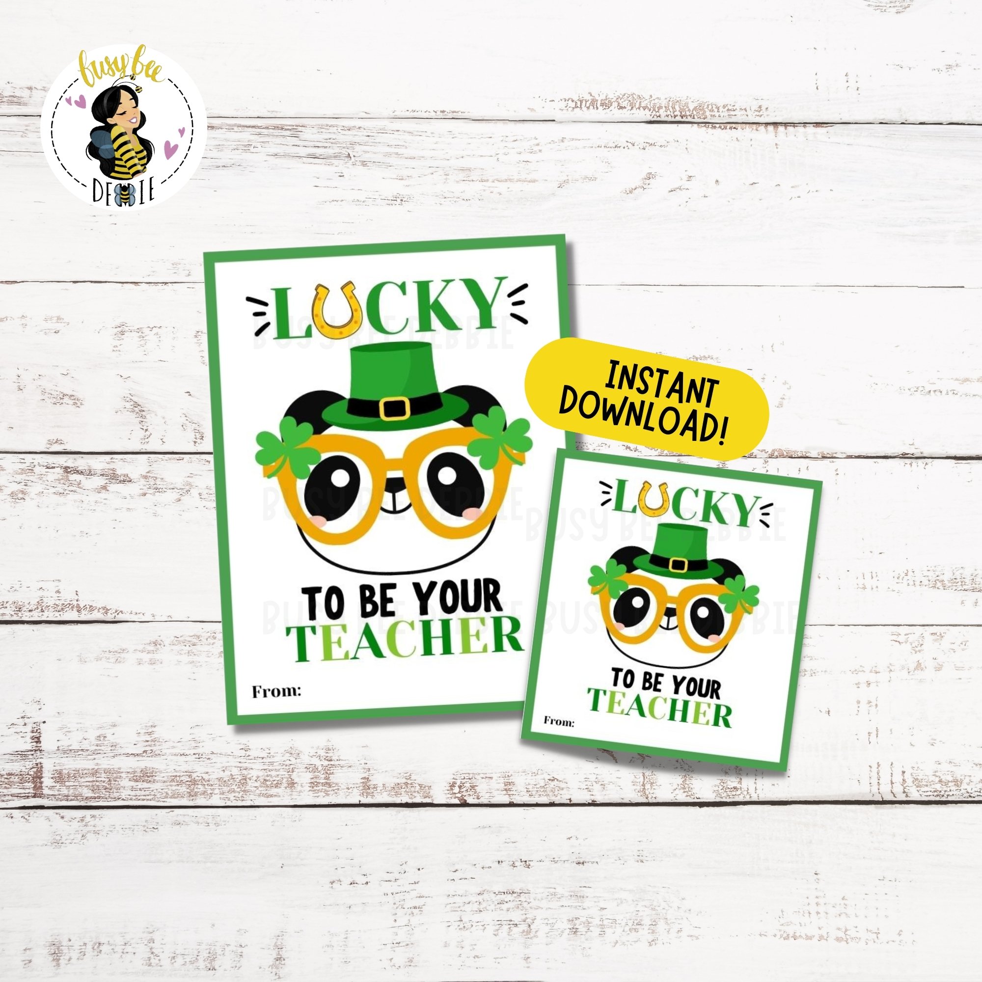 Christian KJV Bible Verse St. Patricks Day Card | Printable Scripture ...