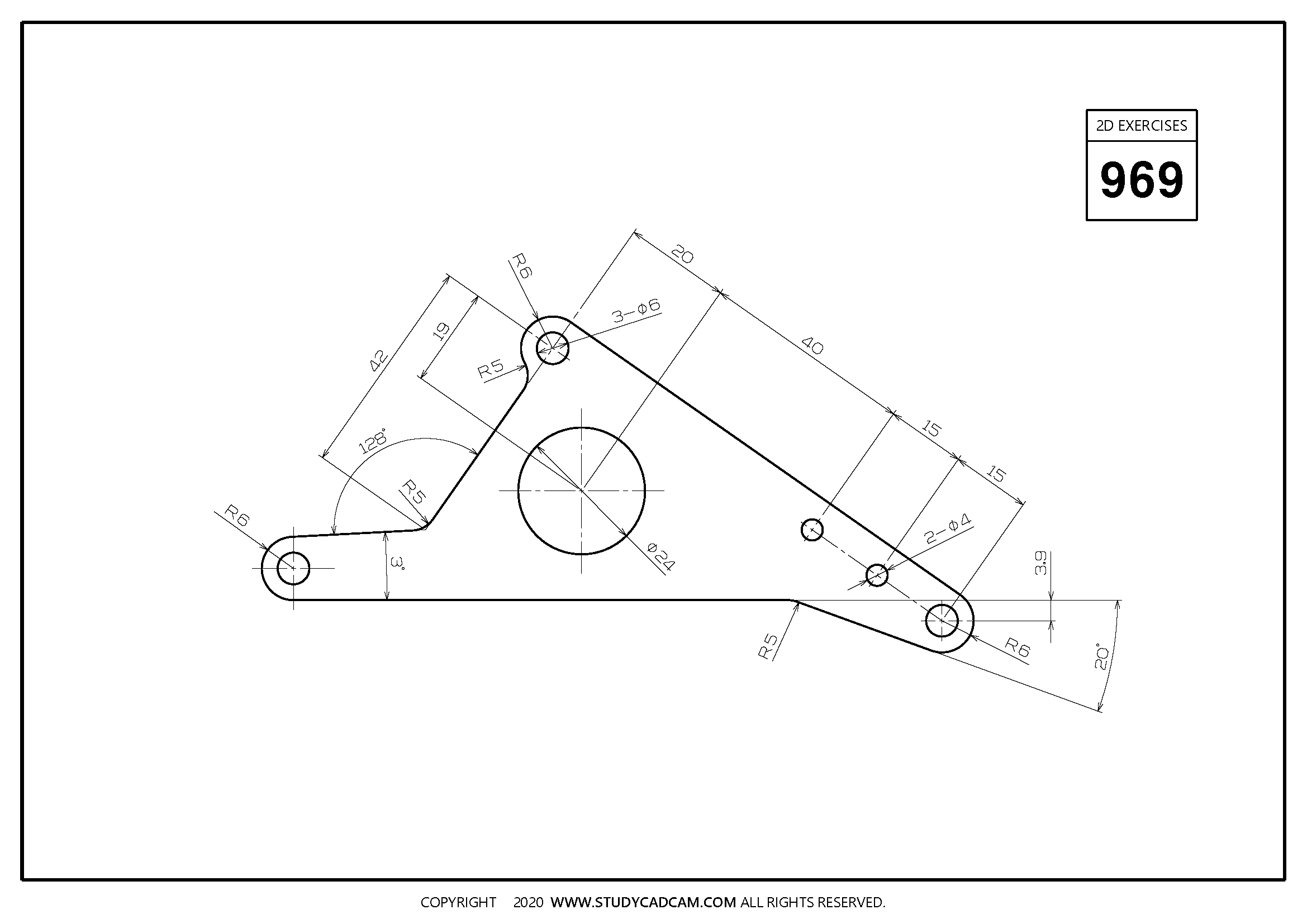 STUDYCADCAM 2D CAD EXERCISES 969 (PDF) - Payhip