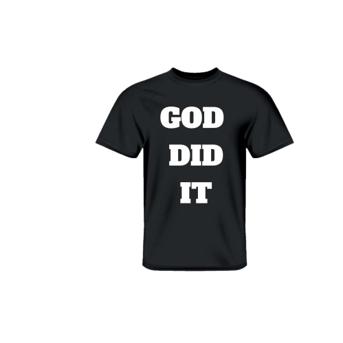 God Did It T-Shirt - Payhip