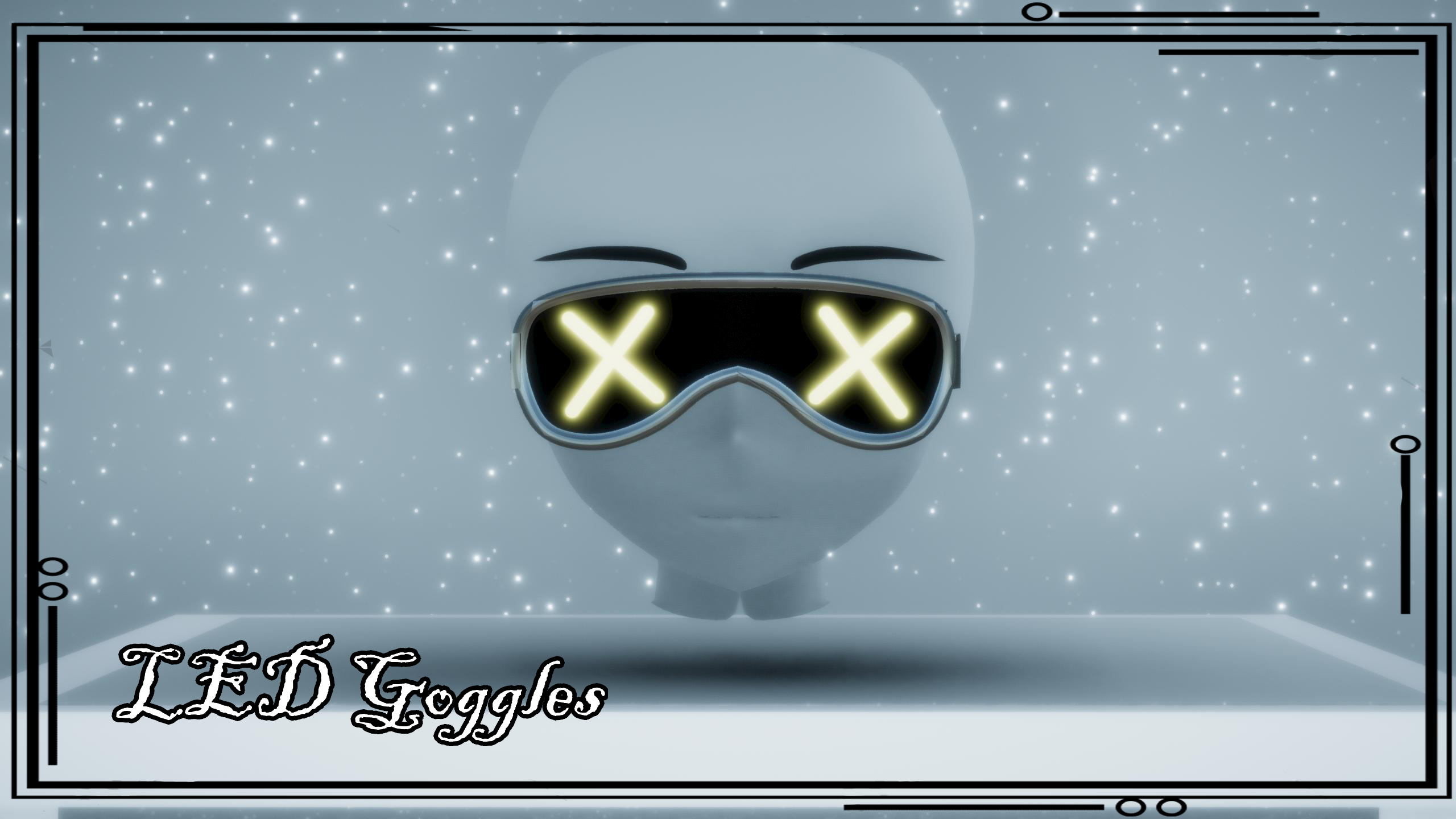 LED Goggles 3D Model - Payhip