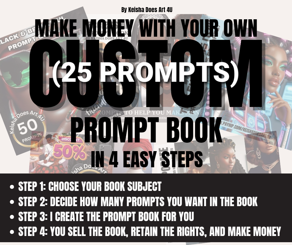 CUSTOM PROMPT BOOK (25 PROMPTS) - Payhip