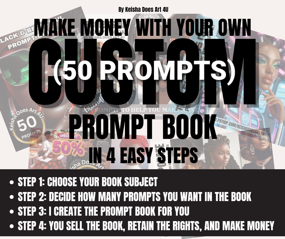 CUSTOM PROMPT BOOK (50 PROMPTS) - Payhip