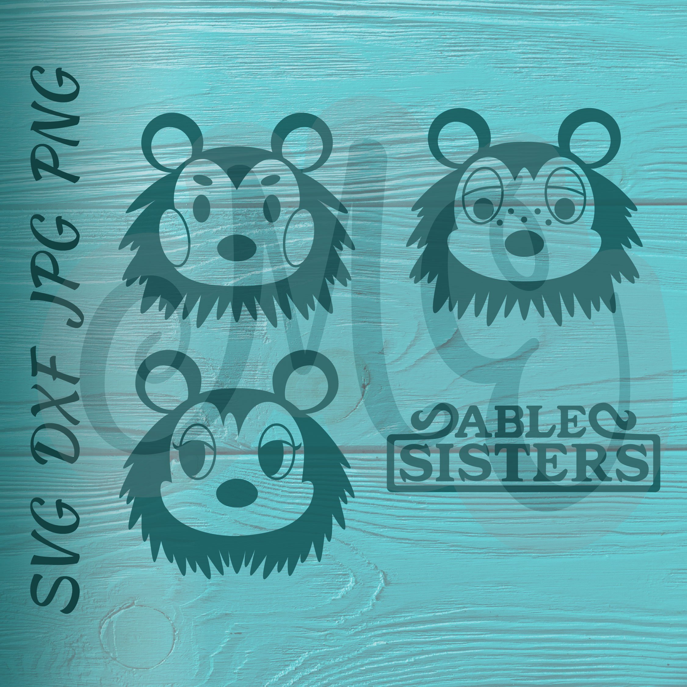 Mabel, Sabel, Labelle Able Sisters | Animal Crossing SVG, DXF - Payhip