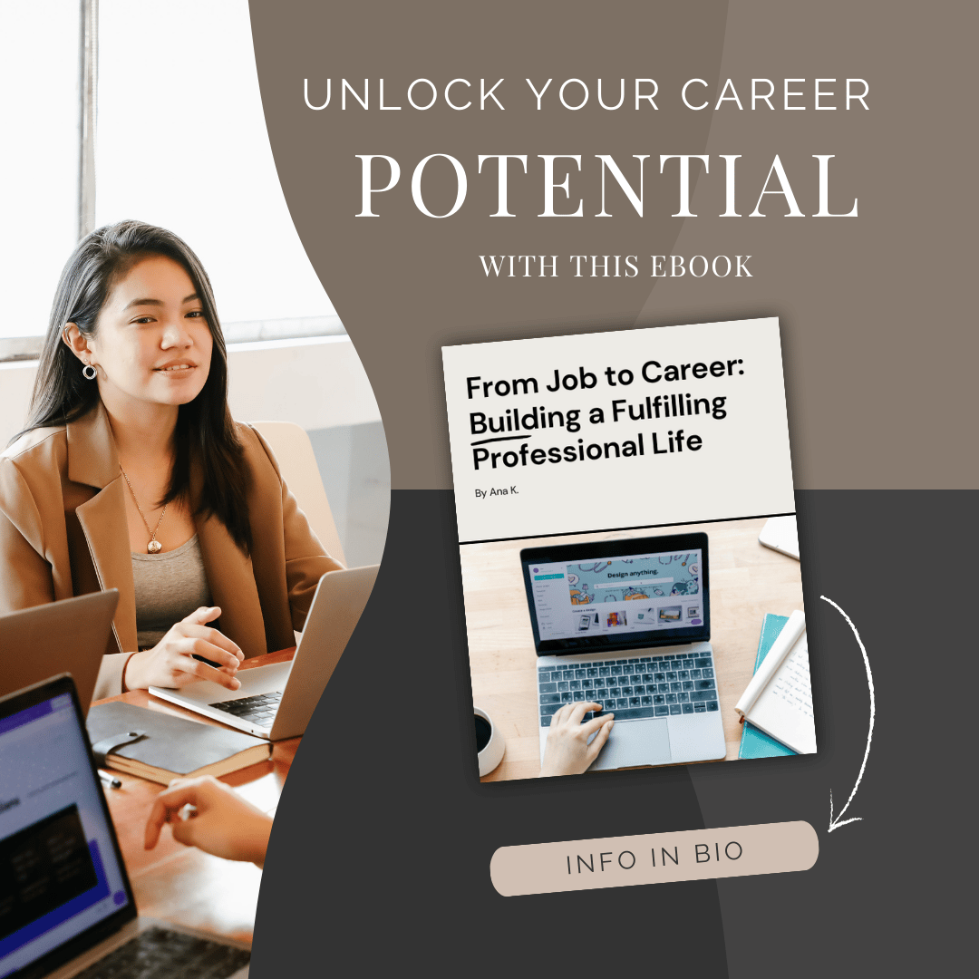 🚀 Unlock Your Career Potential with "From Job to Career: Building a ...