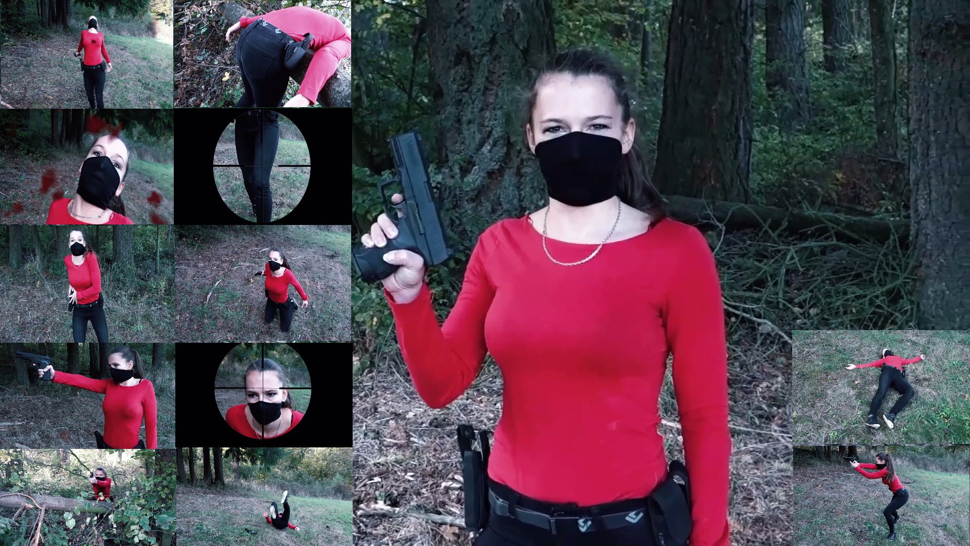 Female operative in red - Payhip