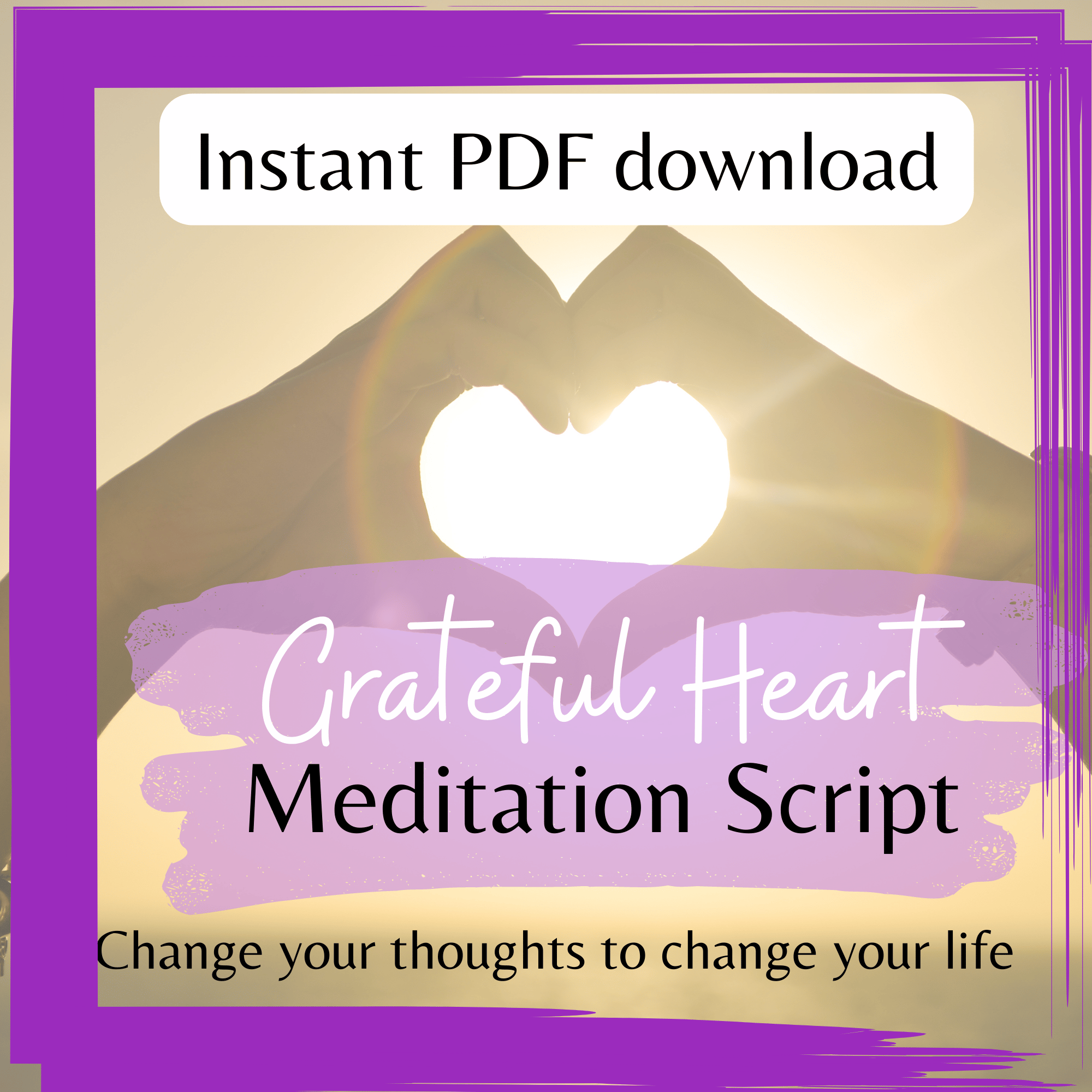 Gratitude meditation script from Selfcare Karen - Payhip