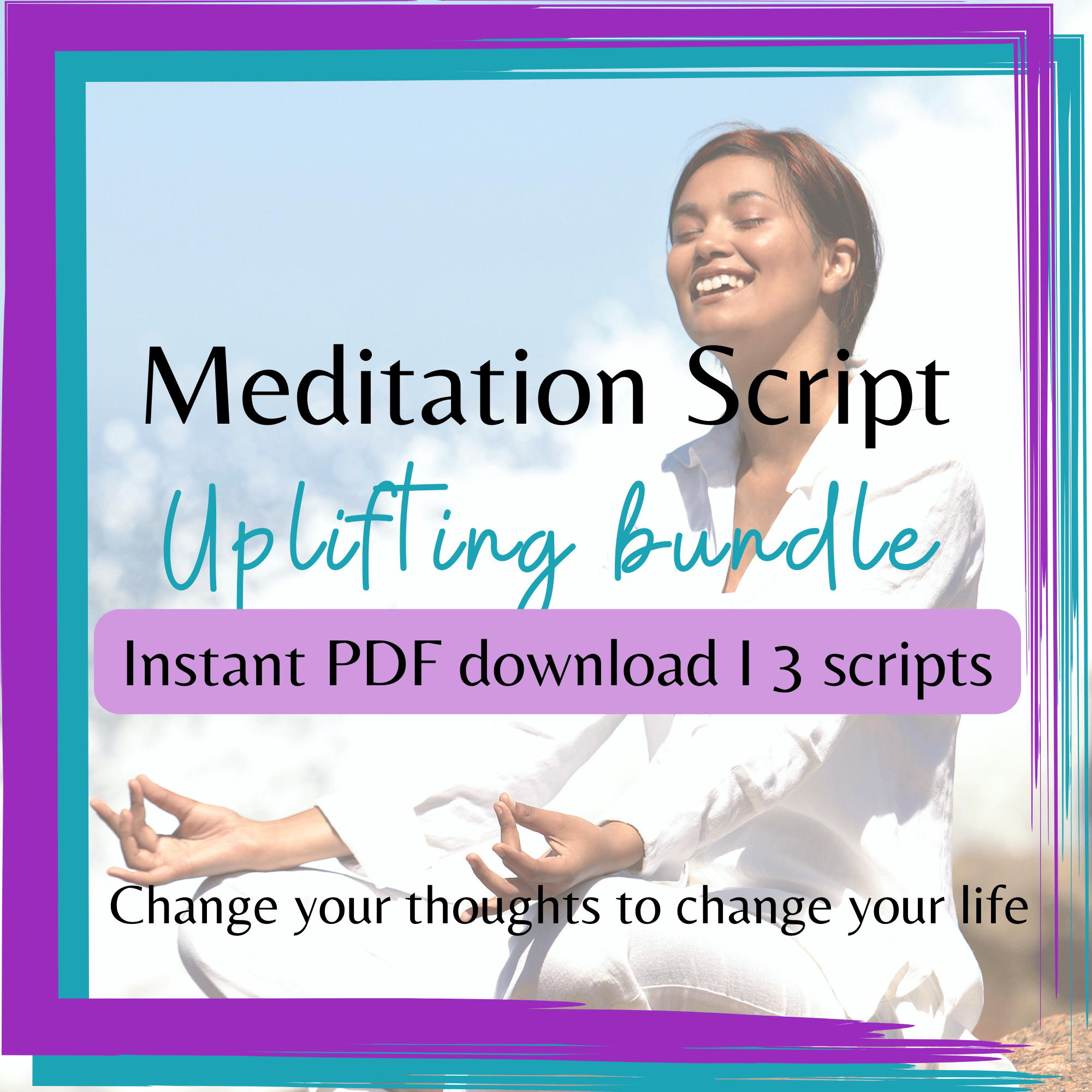 Uplifting bundle of 3 meditation scripts from Selfcare Karen - Payhip