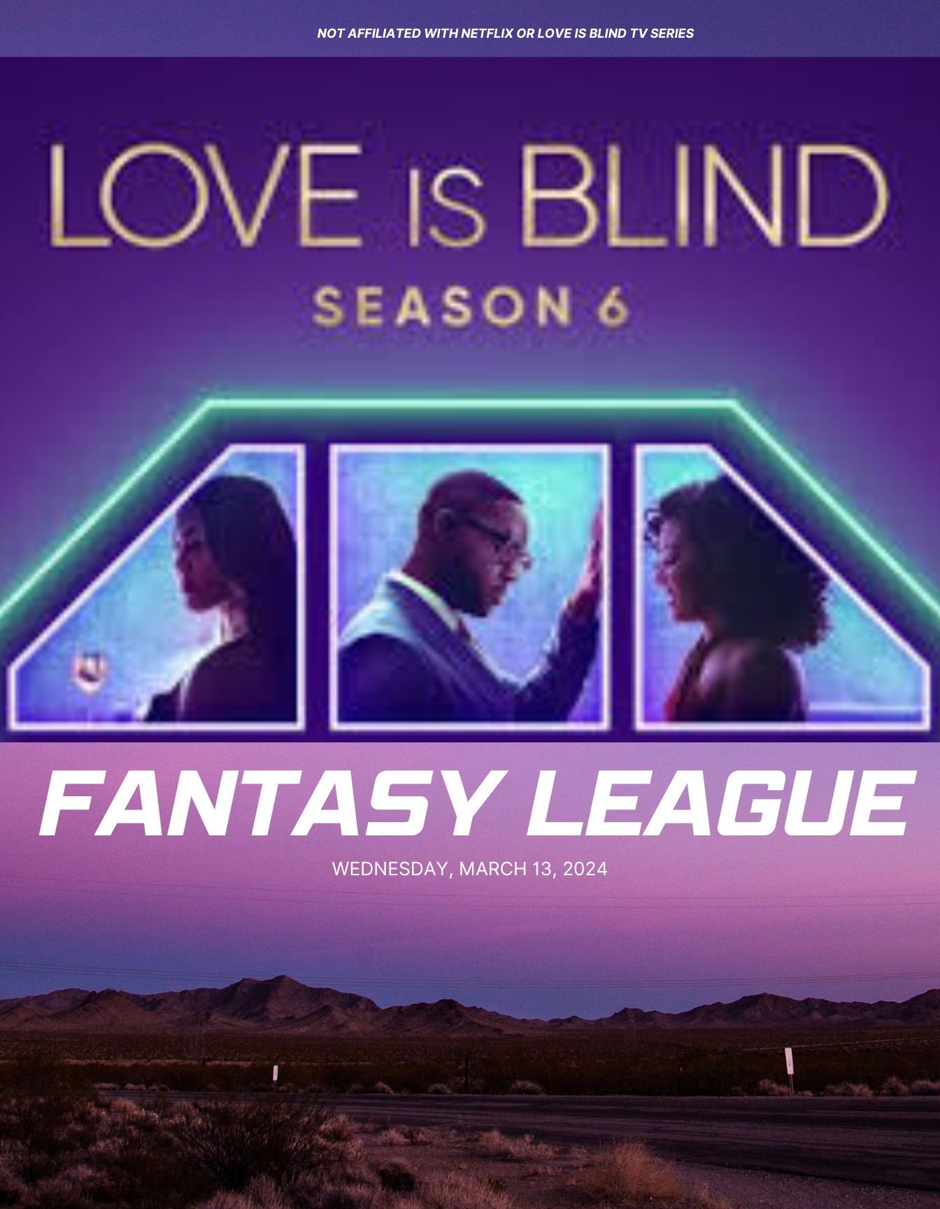 Blind Love Predictions: Season 6 Fantasy Challenge VOTE - Payhip