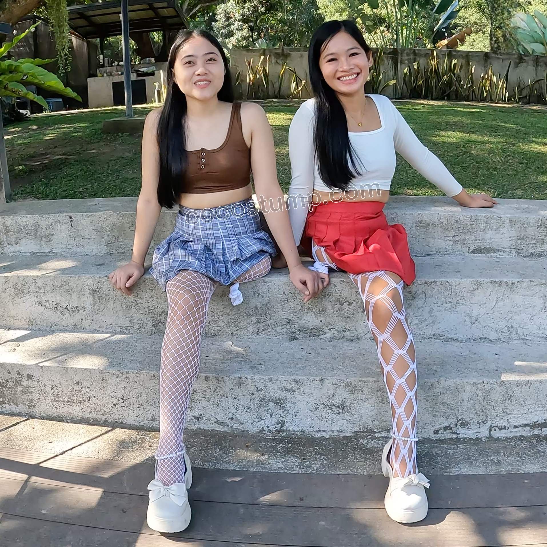 Jia Cassandra & Suzzaine white pantyhose - Payhip