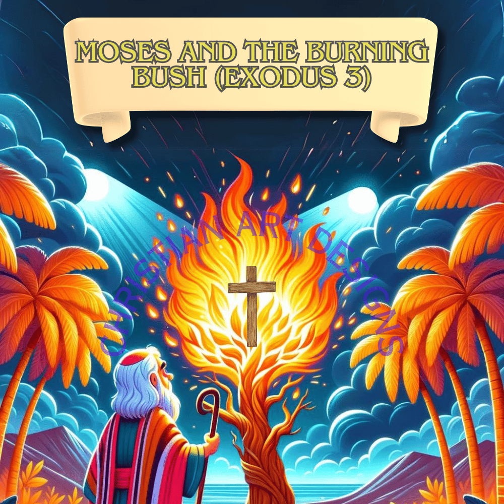 Children’s Bible Stories Collection: Majestic Moses: - Exodus 3 ...