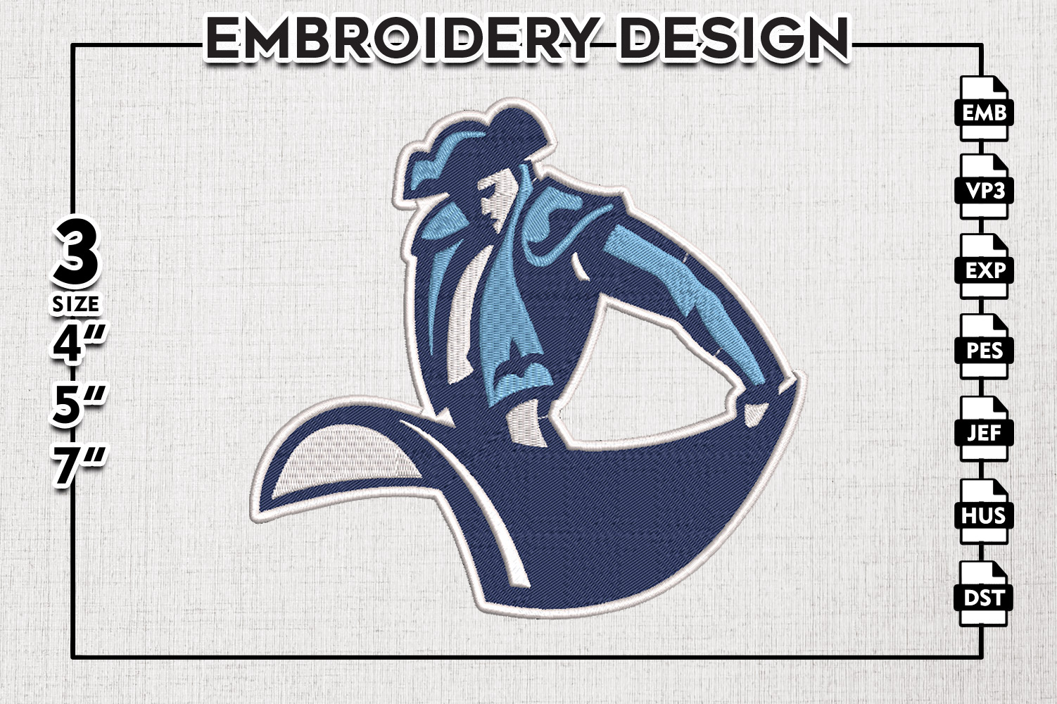 San Diego Toreros Ncaa Mascot Logo Embroidery, NCAA San Diego Toreros ...