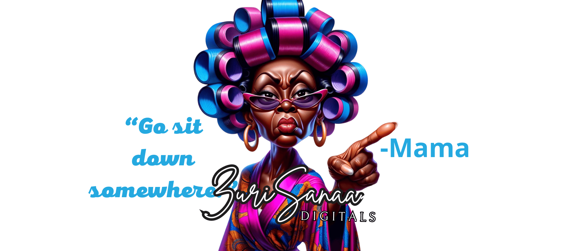 Black Momma Quotes: 10-Piece PNG Bundle Celebrating African American ...