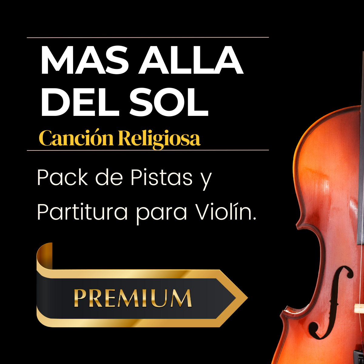 "Más allá del Sol". Pistas Premium y Partitura para Violín - Payhip