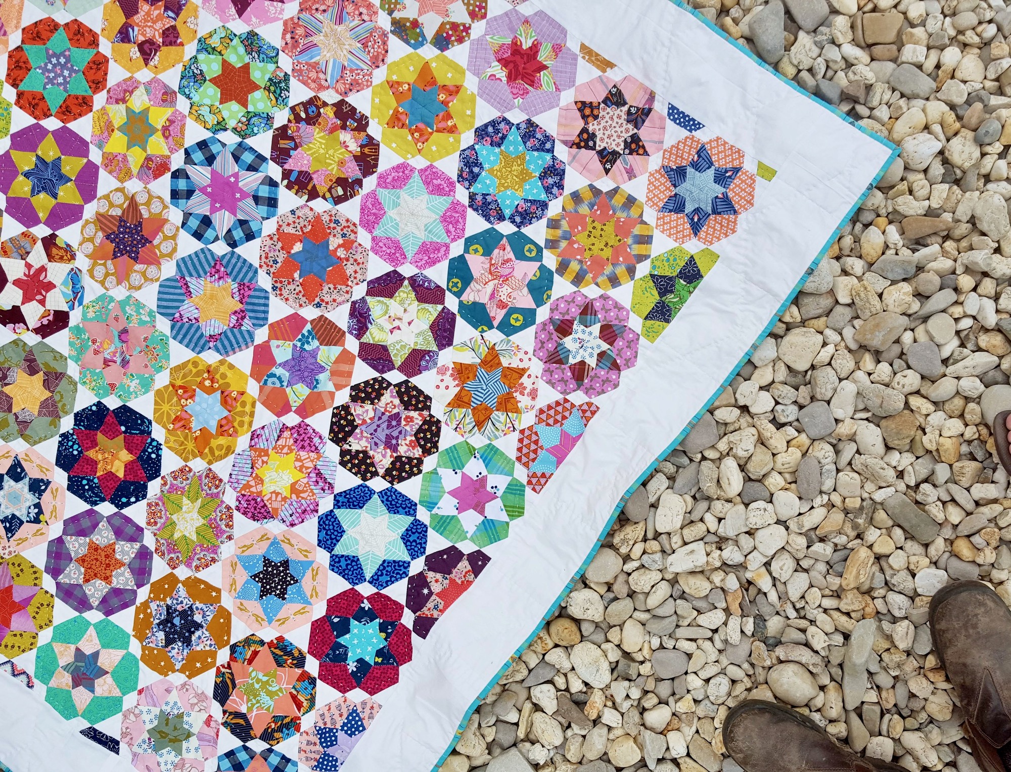 Ice Cream Soda Quilt Paper Pieces AND Acrylic Templates - SMALL BLOCK ...
