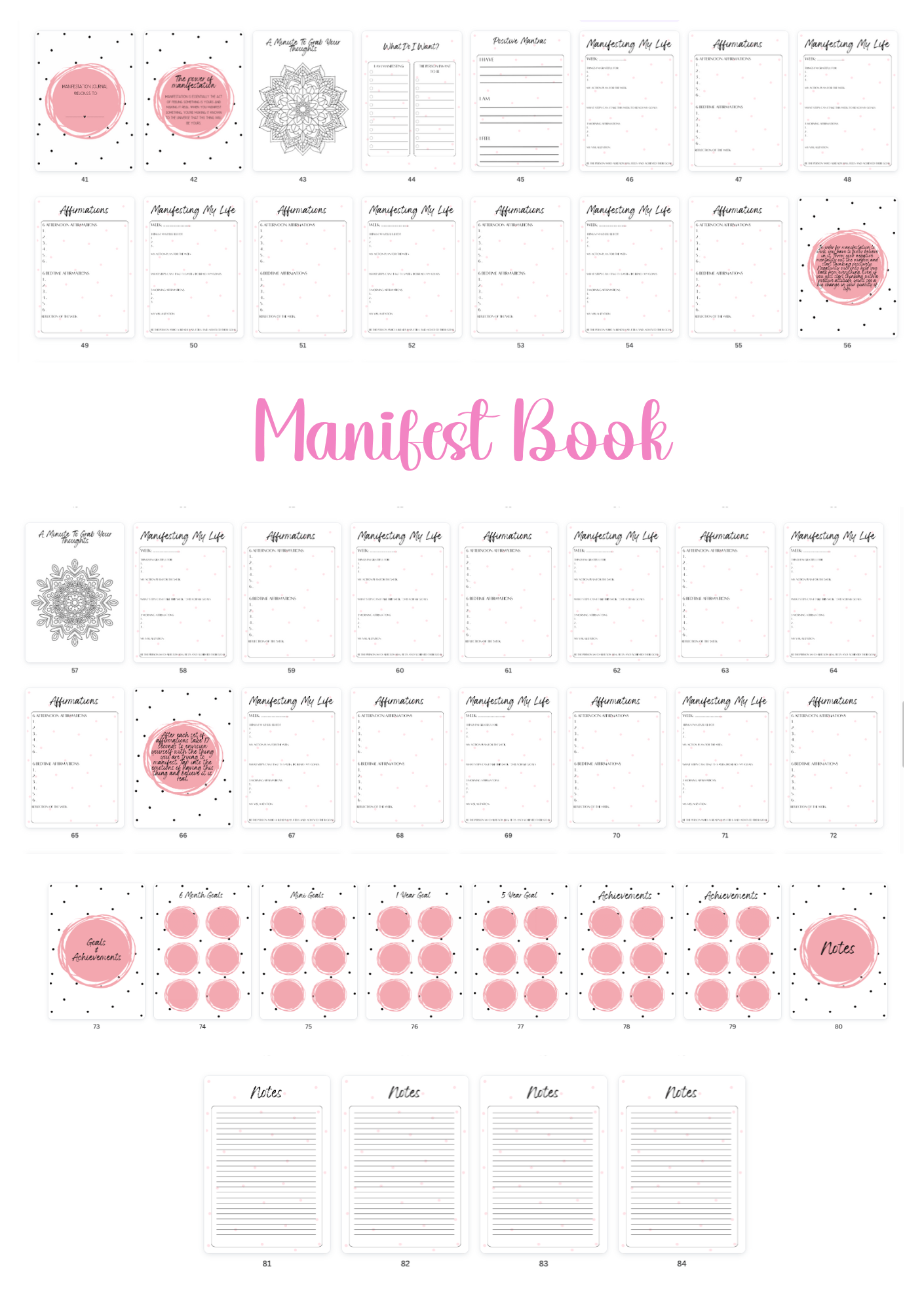 DIGITAL - Manifest Book - Payhip
