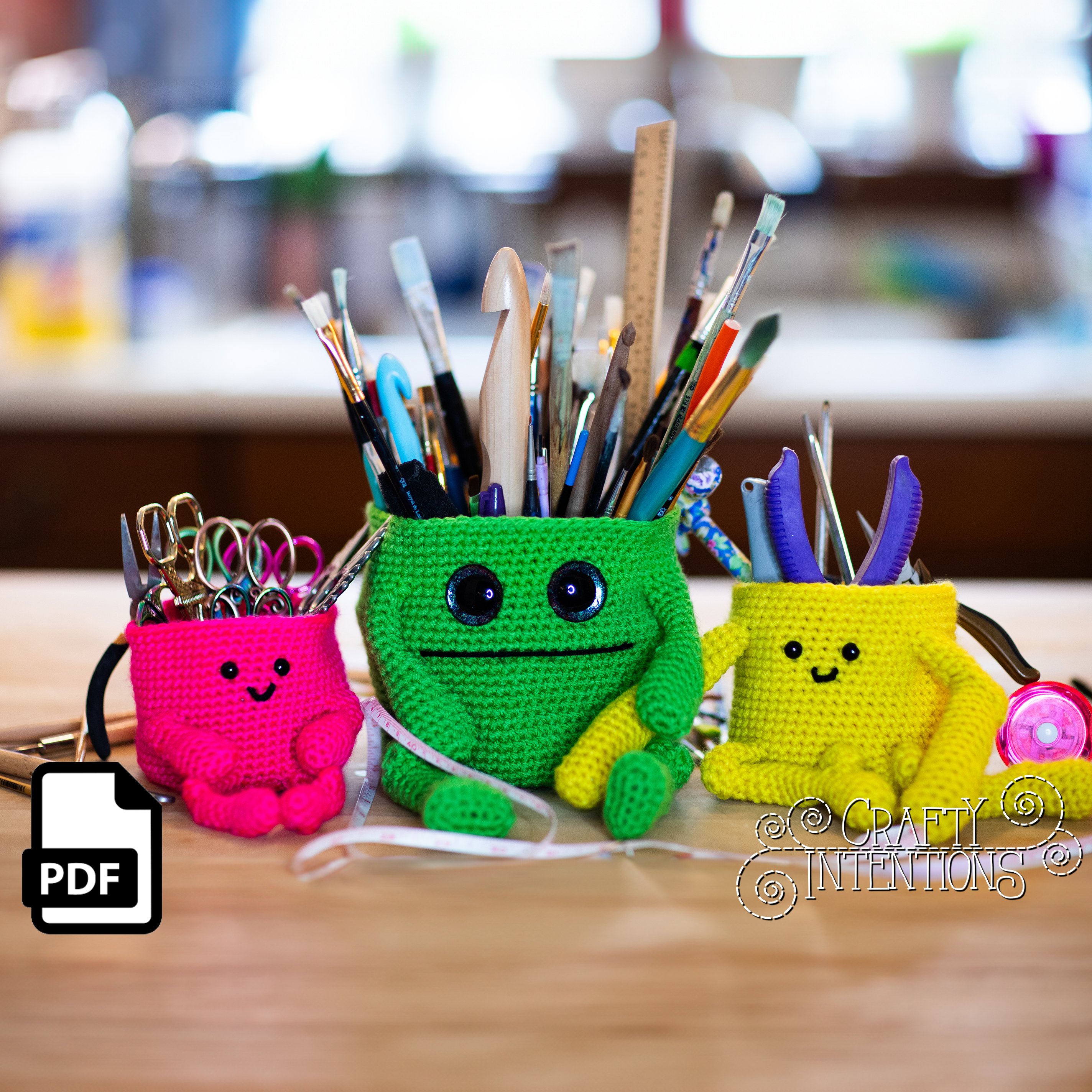 Cozy Buddy Crochet Pattern by Crafty Intentions Downloadable DIGITAL PDF