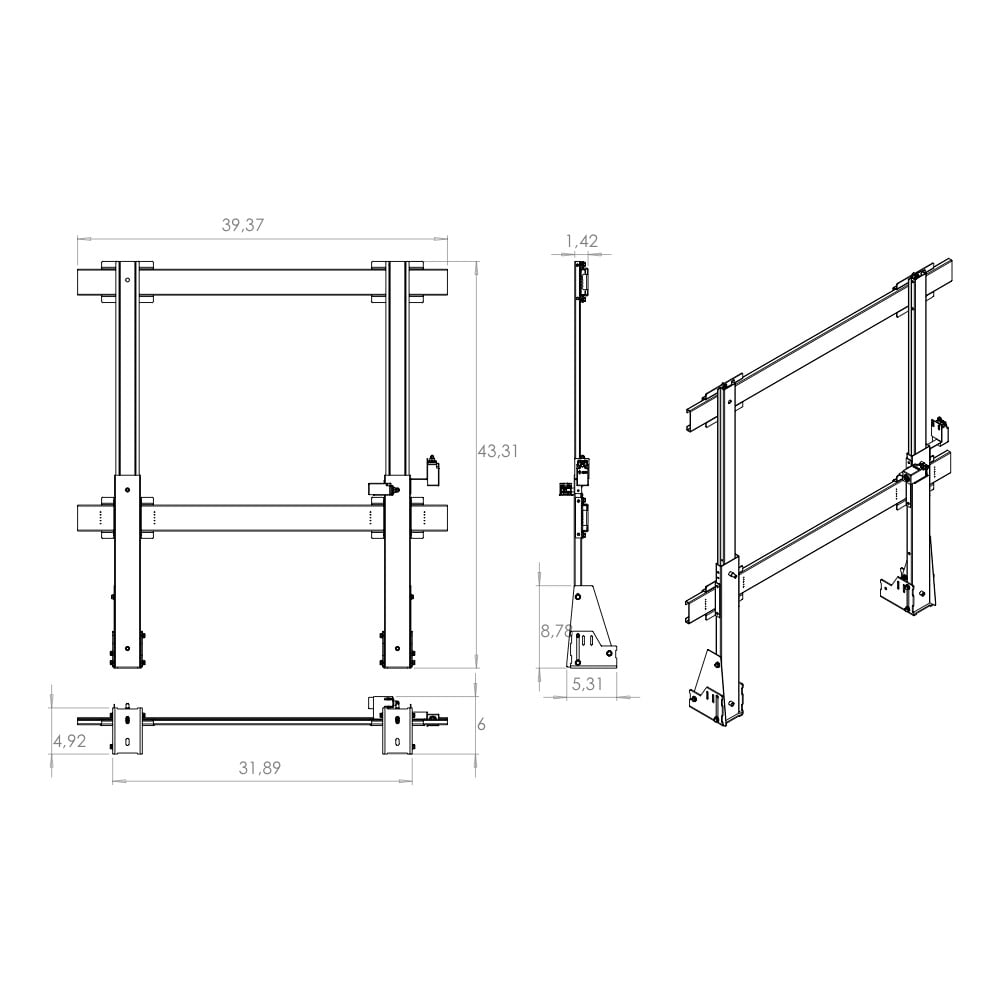 Balustrade Full (Standard, Folding, Telescopic)