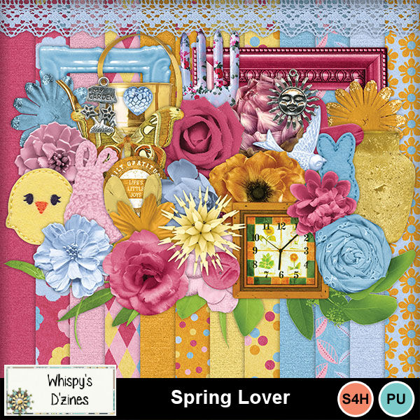 Spring Lover Page Kit - Payhip