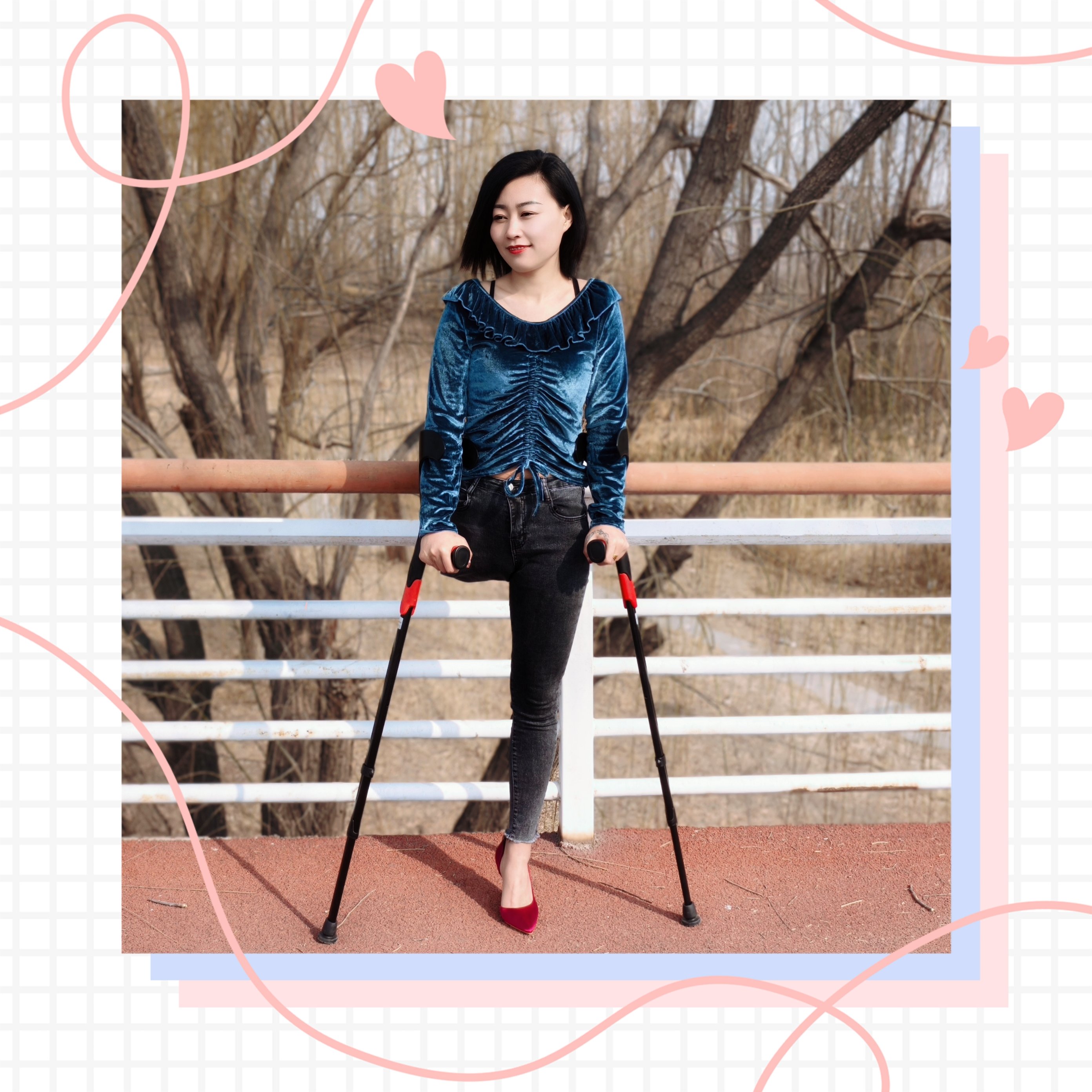 Emma：Elbow crutches walking - Payhip