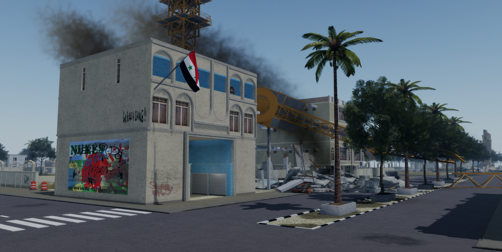 Syria, Palmyra Deployment Map - Payhip