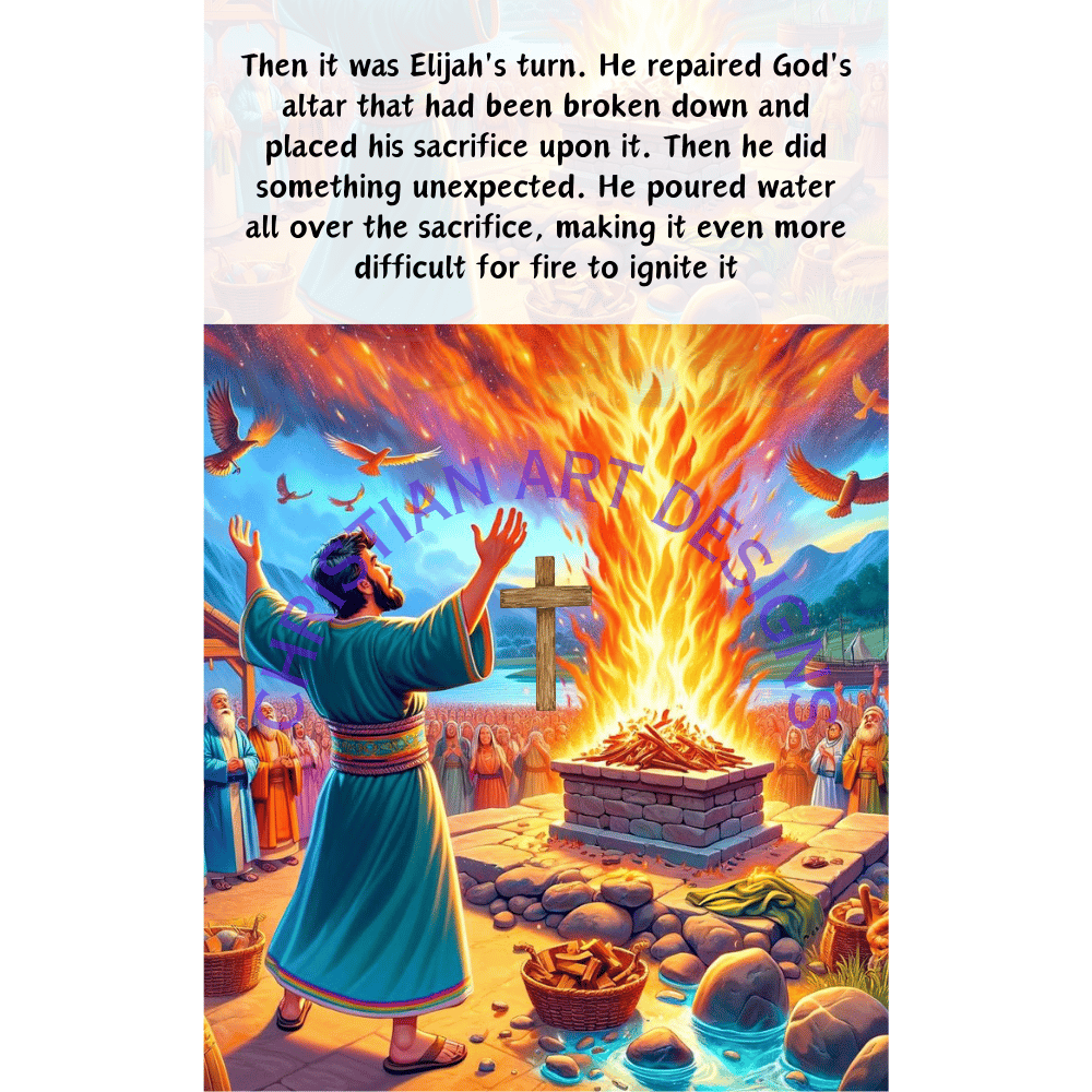 Children’s Bible Stories Collection: Elijah and the Prophets of Baal ...