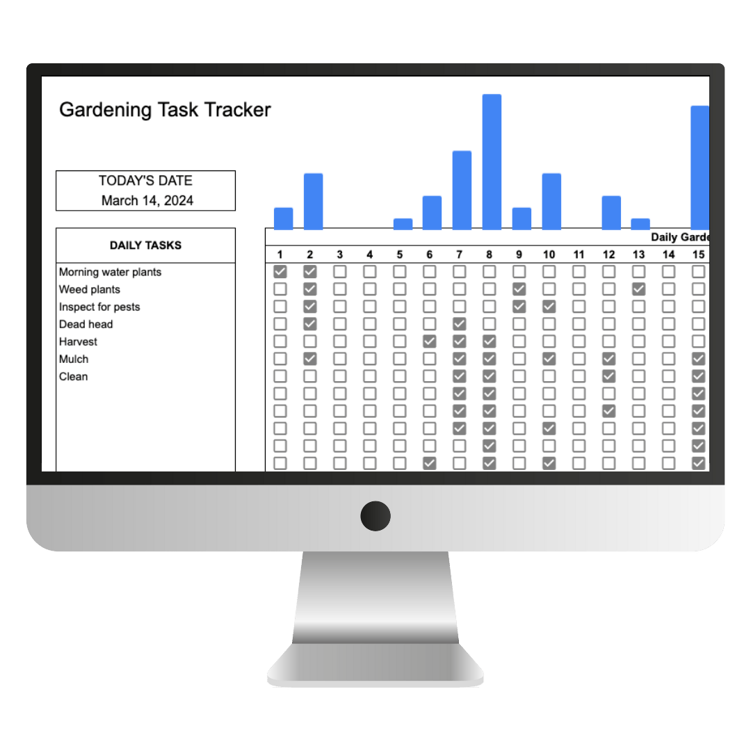 Daily Gardening Task Tracker - Payhip