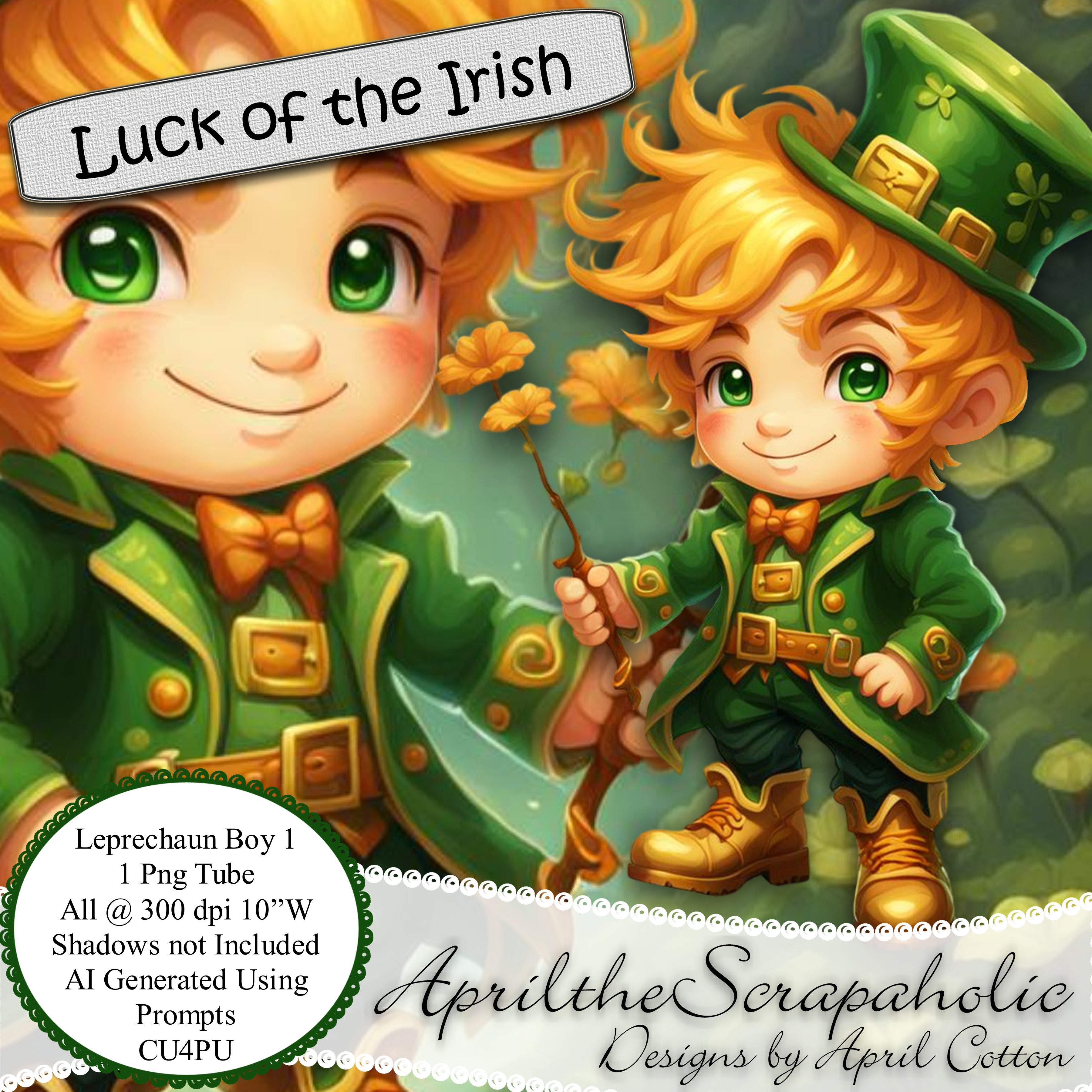 Leprechaun Boy 1 - AICU - Payhip