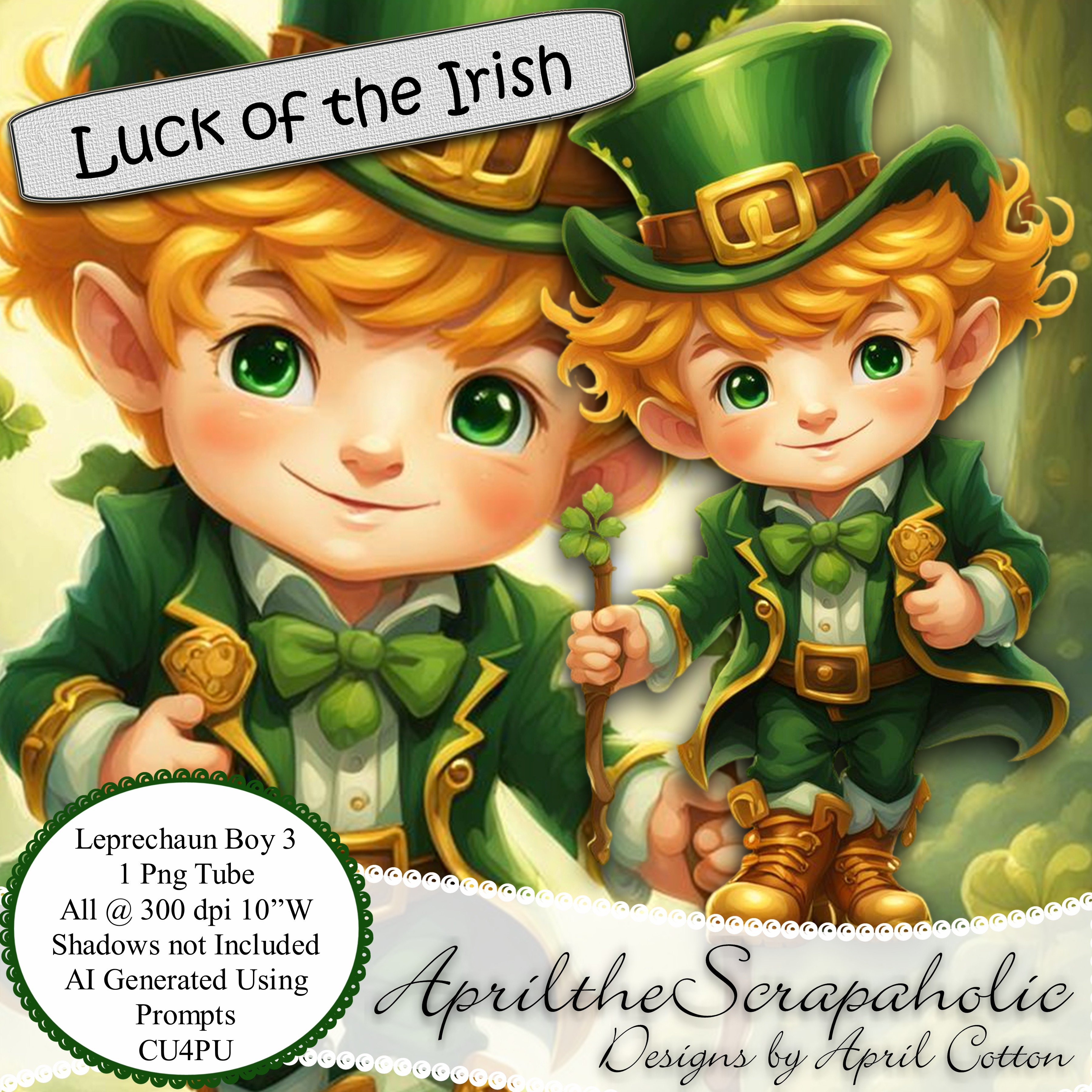 Leprechaun Boy 3 - AICU - Payhip