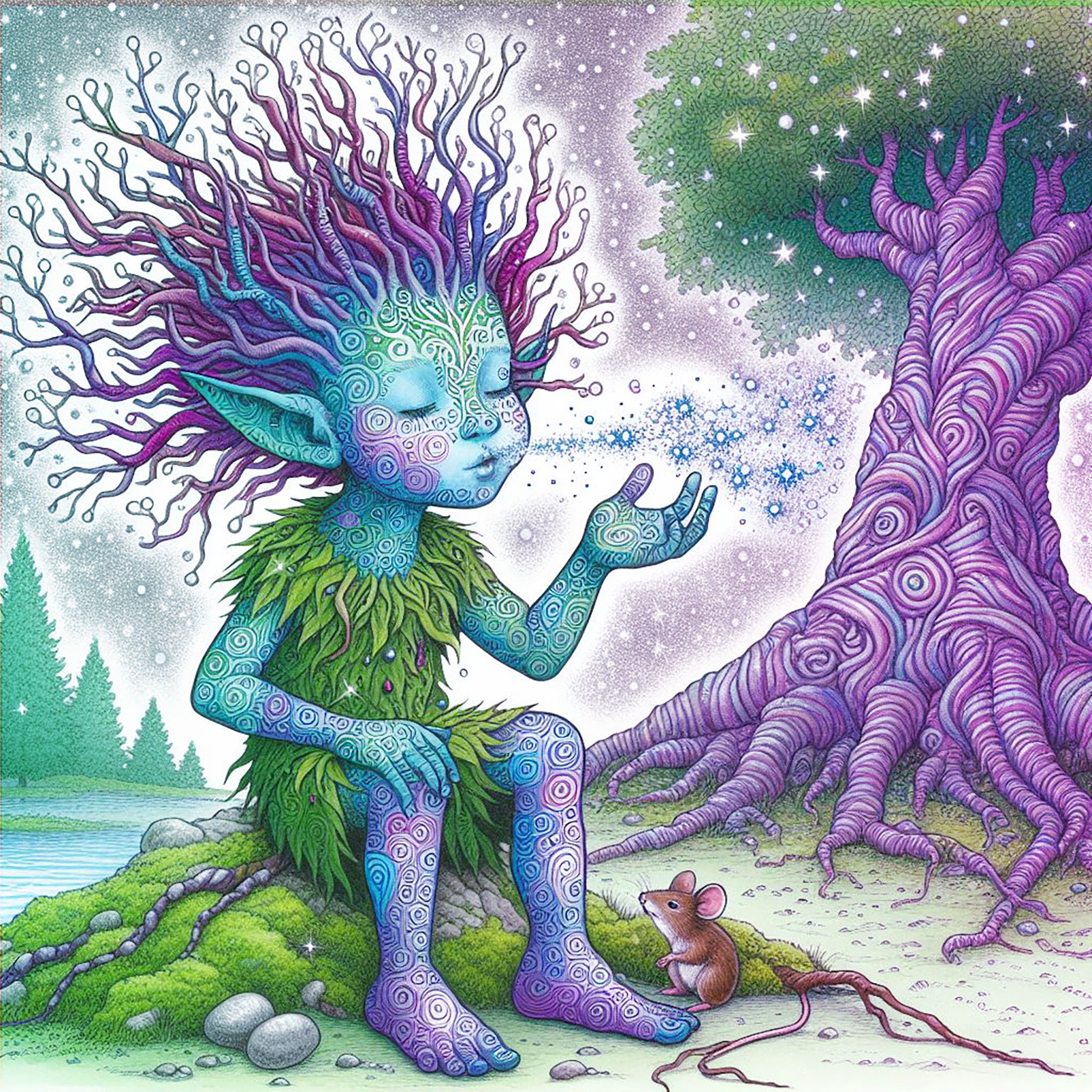 Colourful Boy Tree Nymph 2 - Payhip