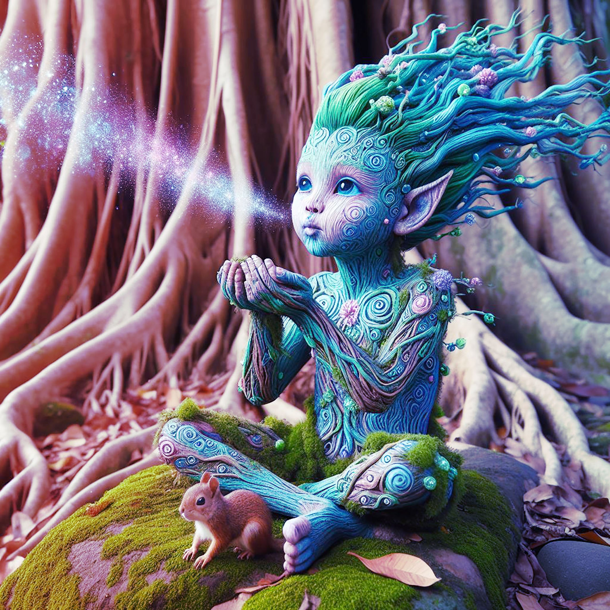 Colourful Boy Tree Nymph 9 - Payhip