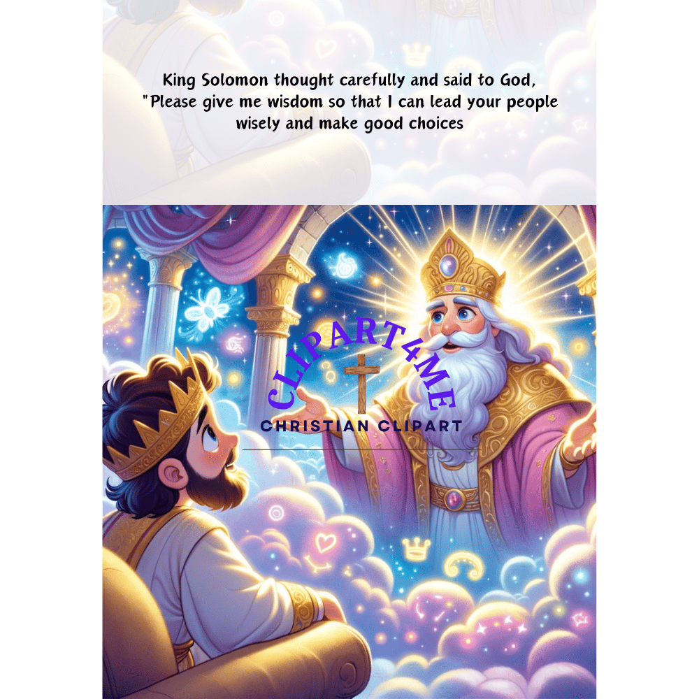 🌟Children’s Bible Stories Collection: Solomon's Wisdom: (illustration ...