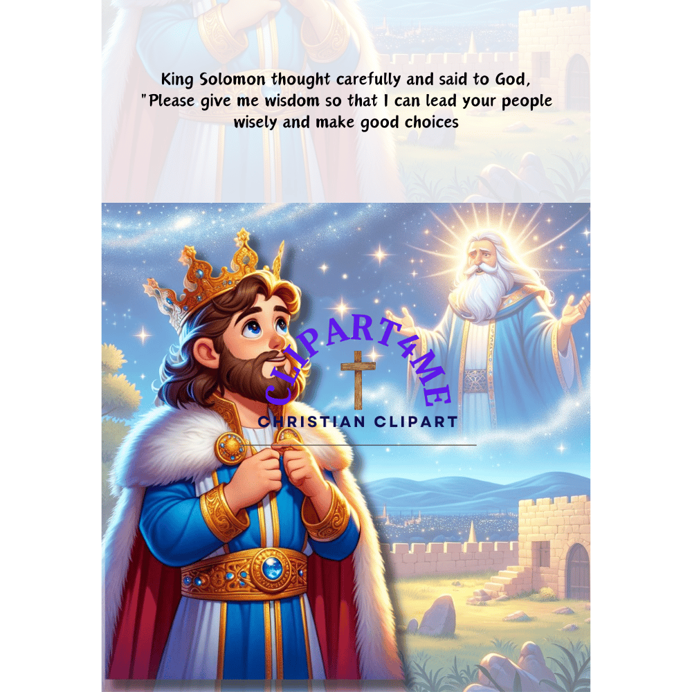 🌟Children’s Bible Stories Collection: Solomon's Wisdom: (illustration ...