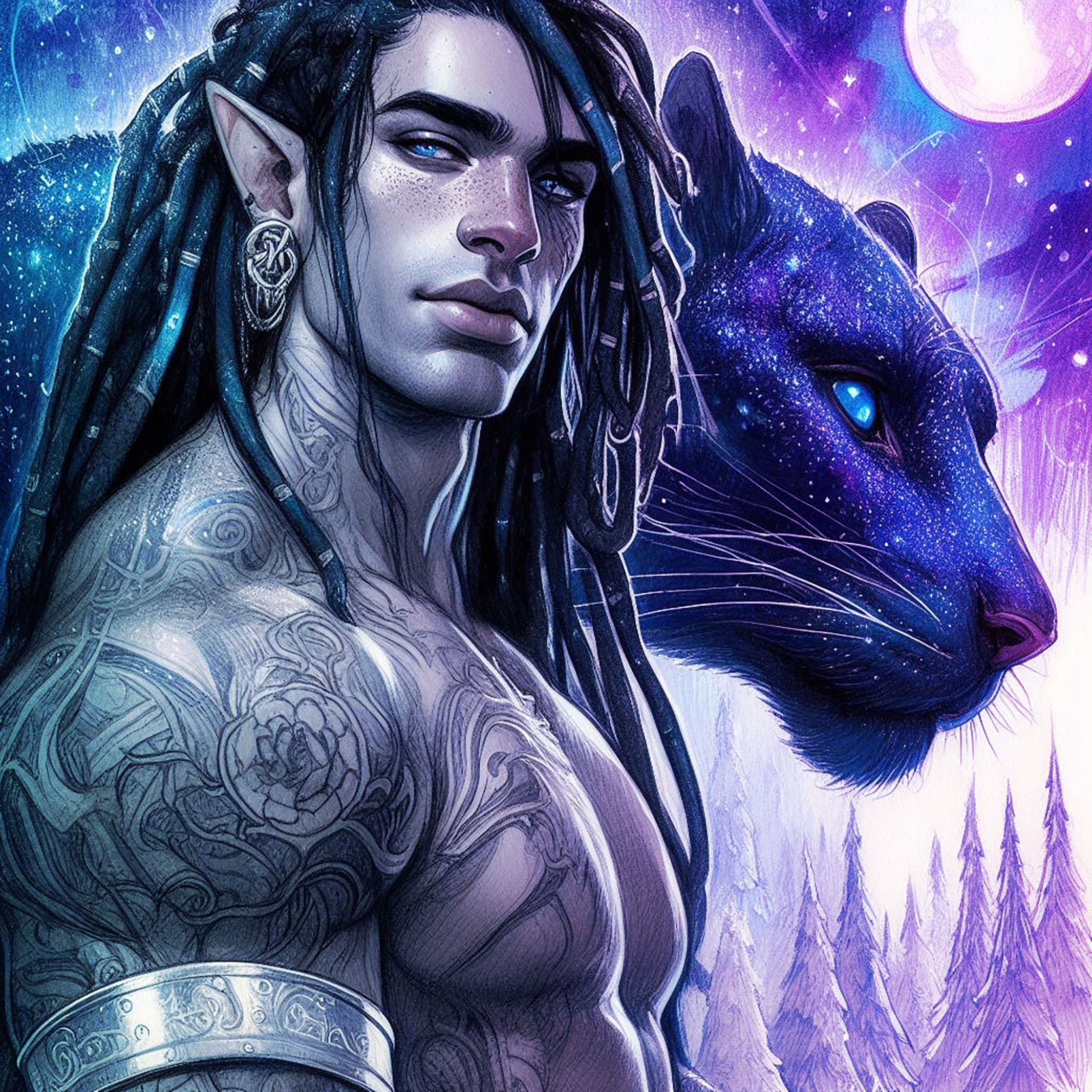 Male Elf & Black Panther 3 - Payhip