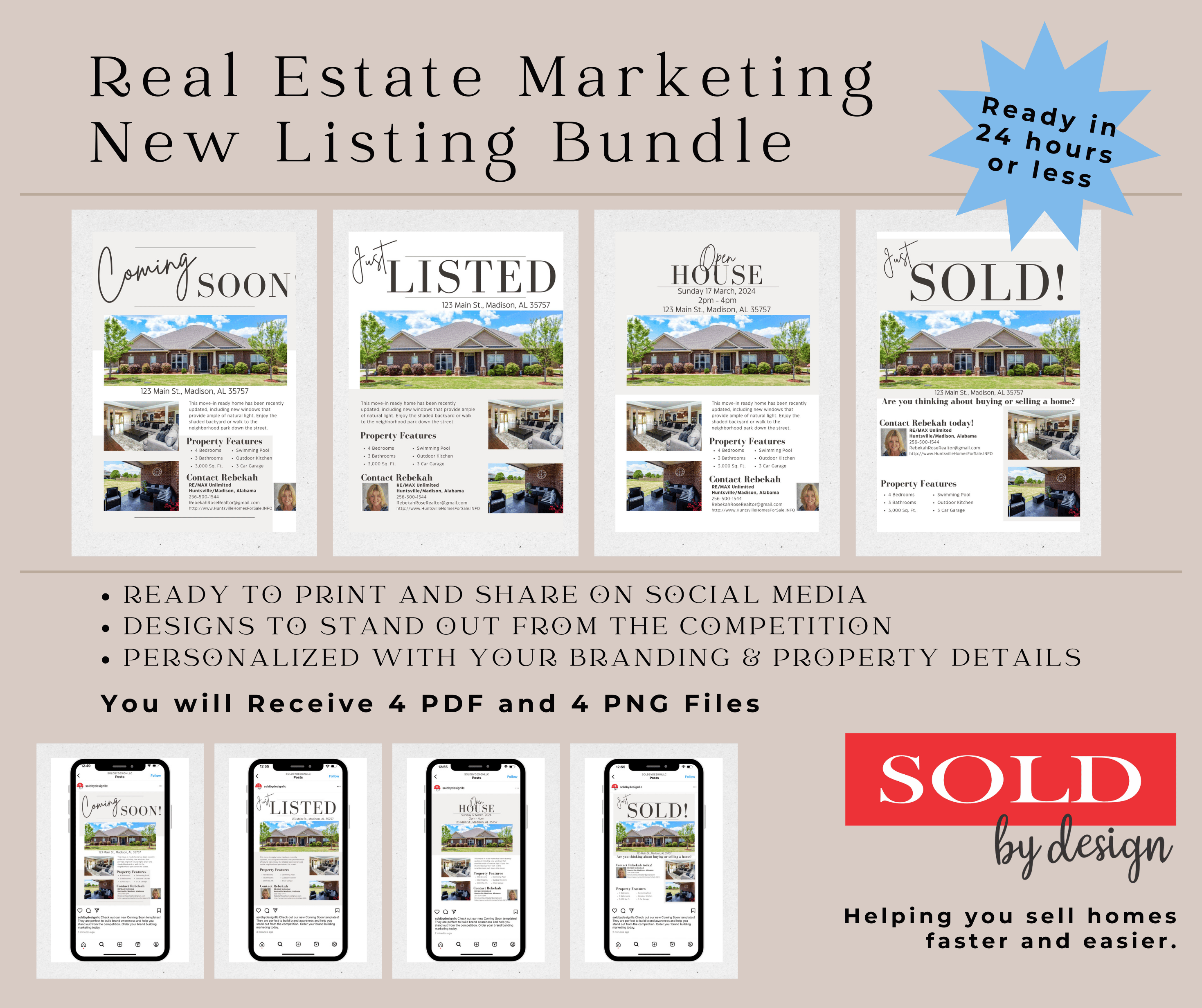 Sold By Design - Listing Templates - Payhip