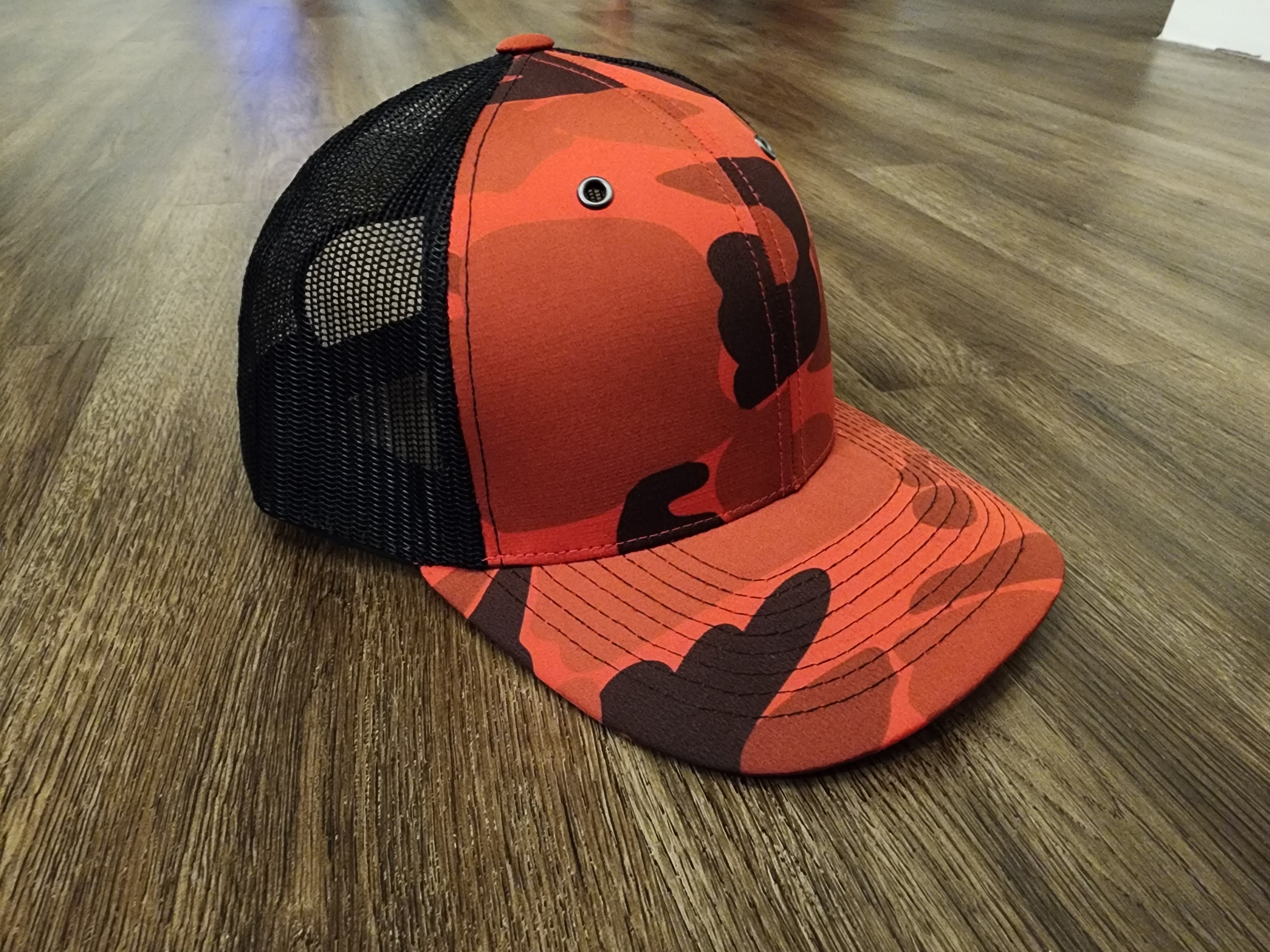 Vented Camo Cap Lightning Red - Payhip
