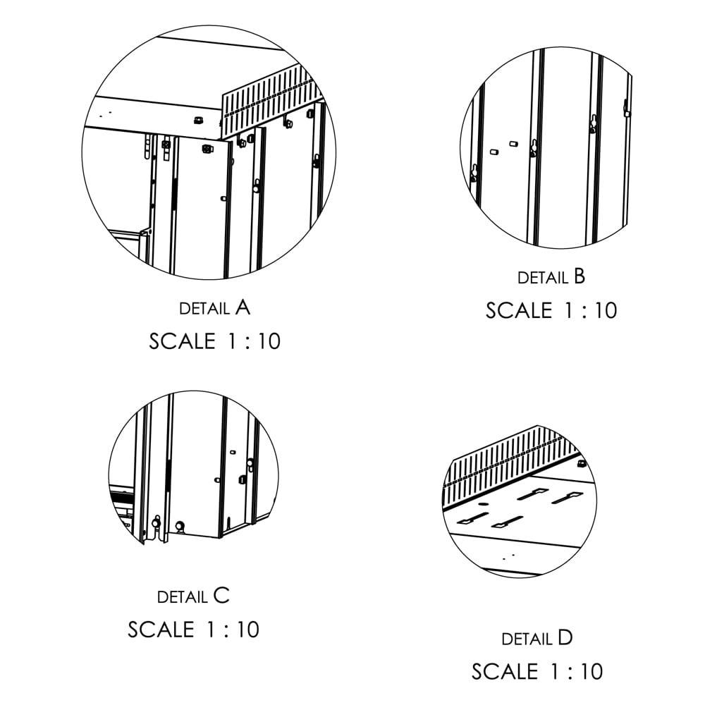 Elevator Cabin (Cabin Inox, Apron Standard)